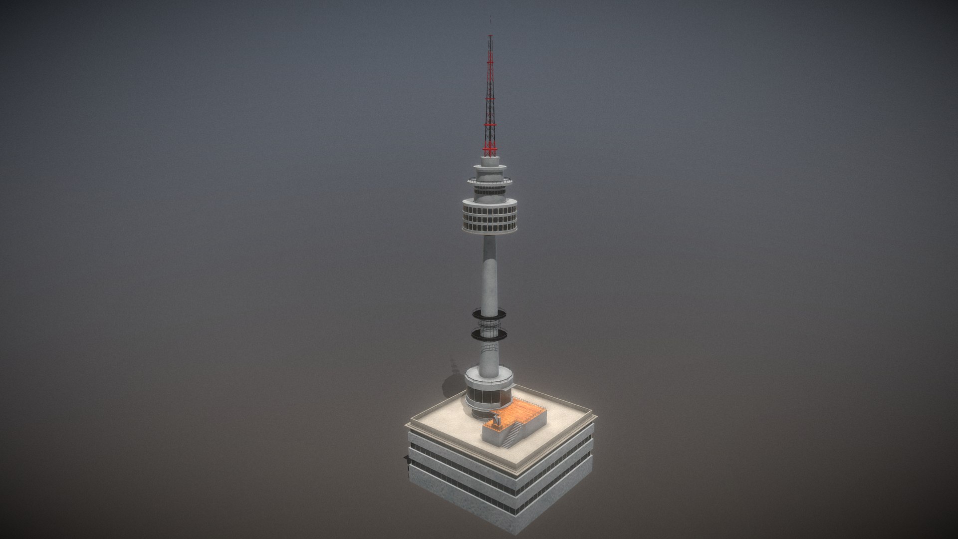 3D Model N Seoul Tower - TurboSquid 2203015