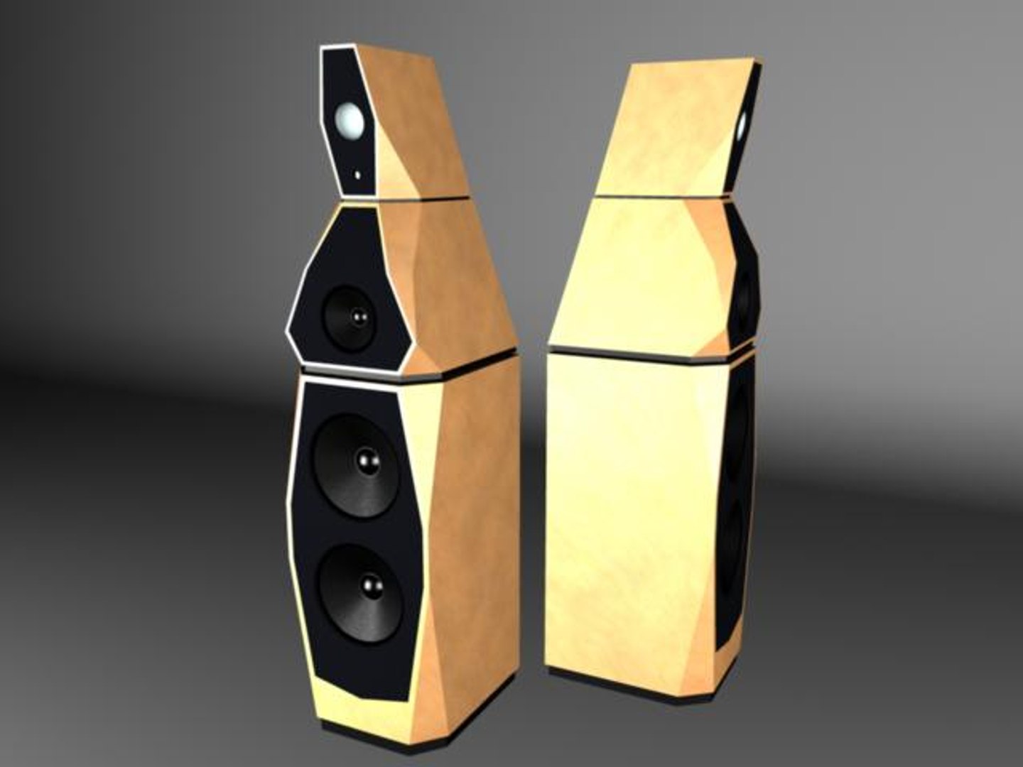 Speakers Avalon Sentinel 3d Model