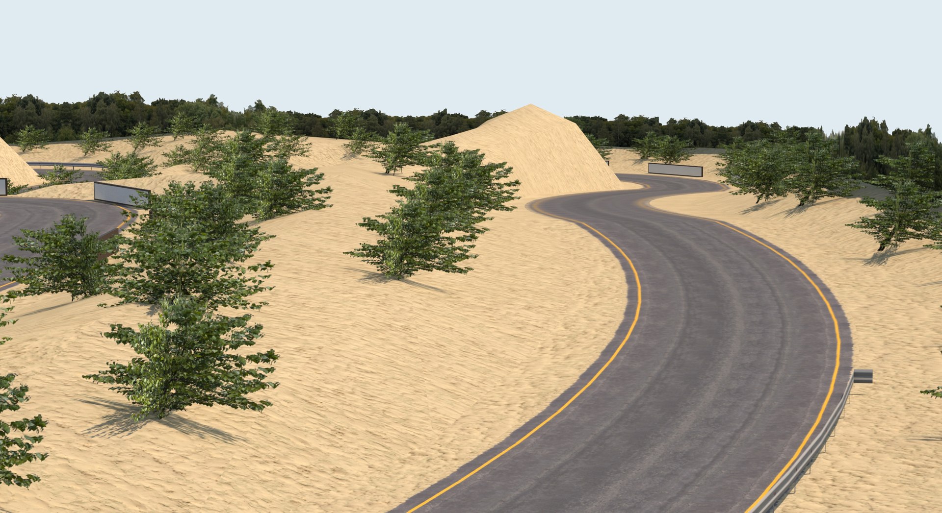 3D Race Track 1 Model - TurboSquid 2156137