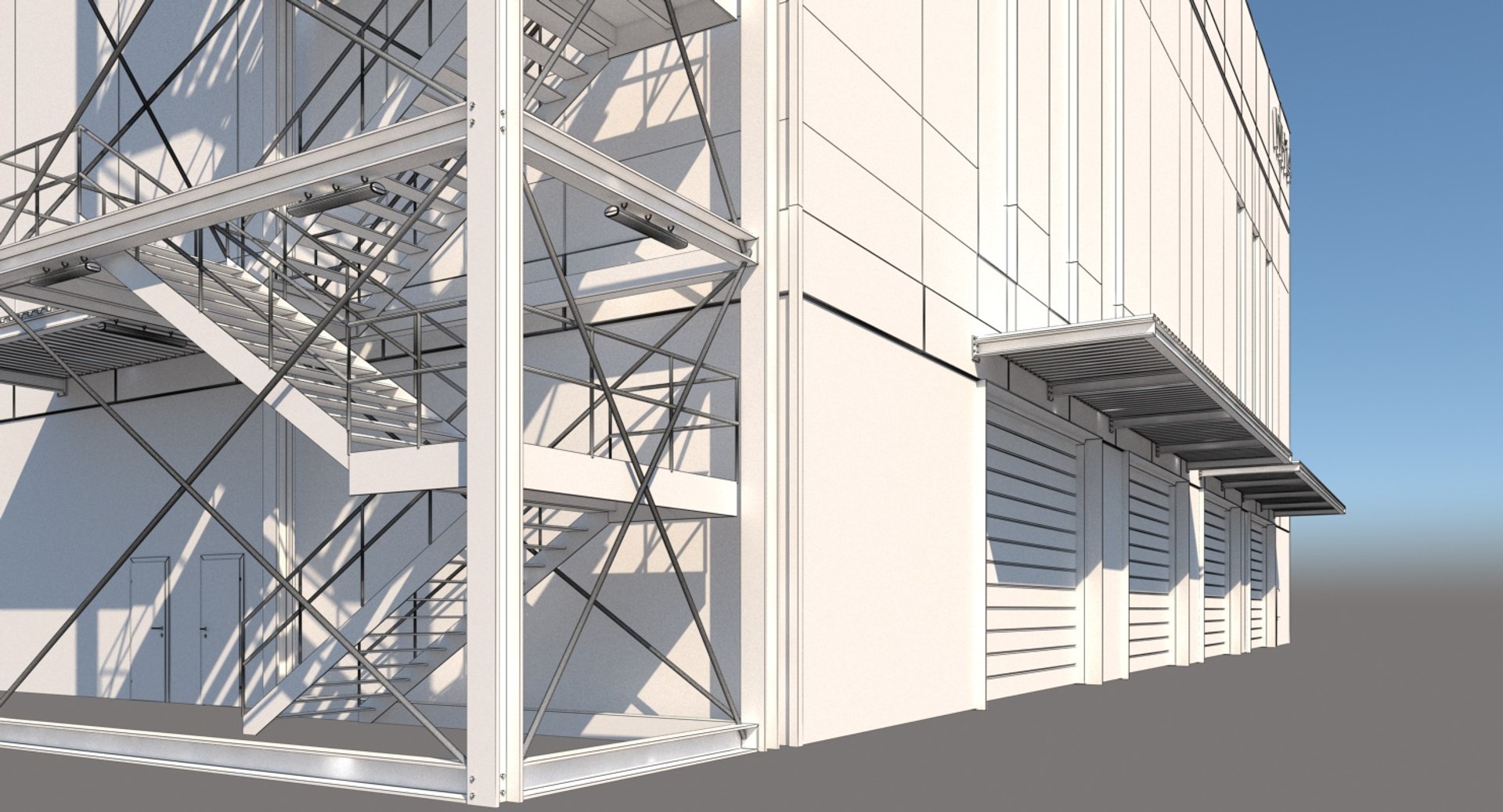 Warehouse Model - TurboSquid 1174215