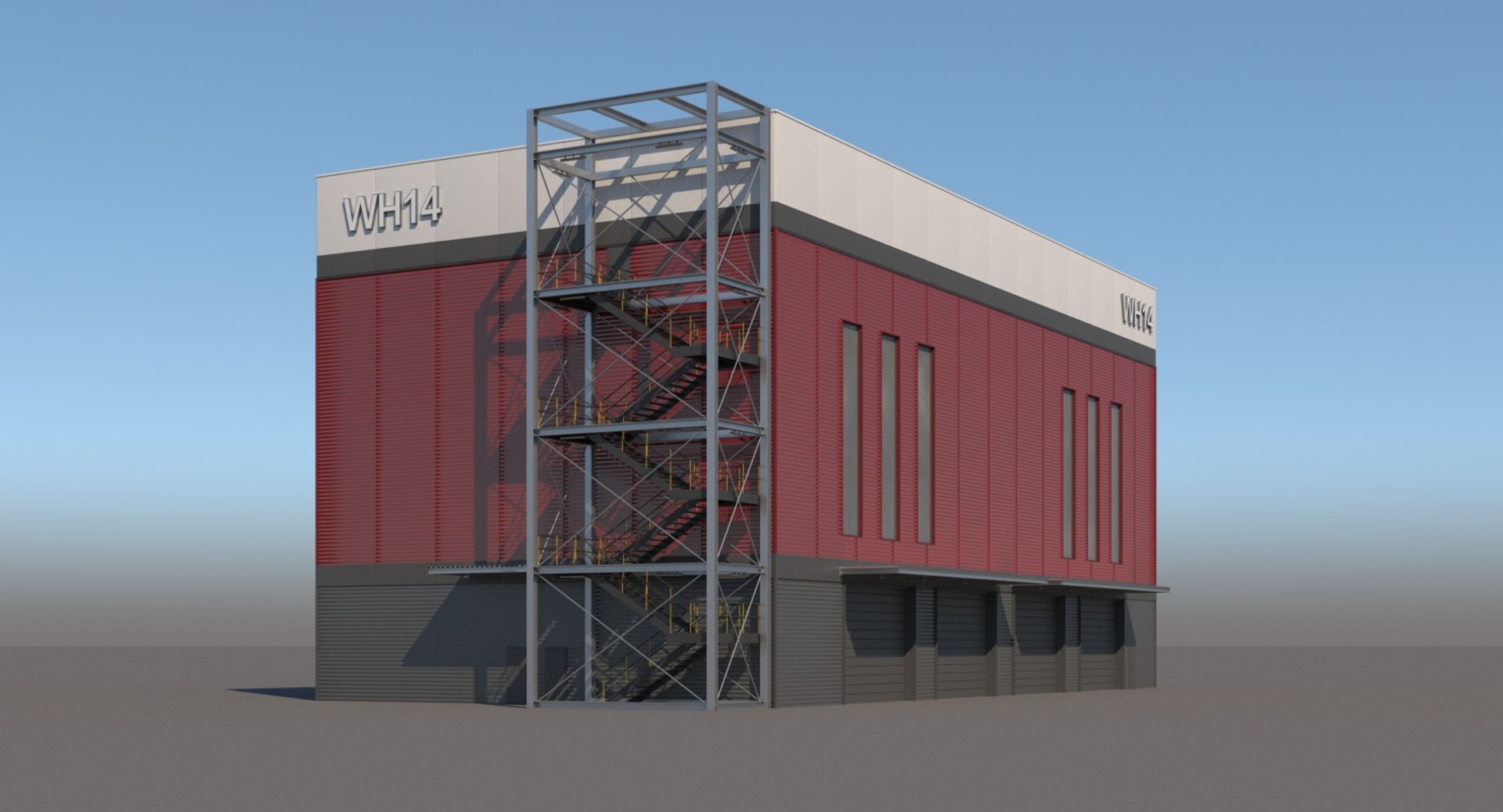 Warehouse Model - TurboSquid 1174215