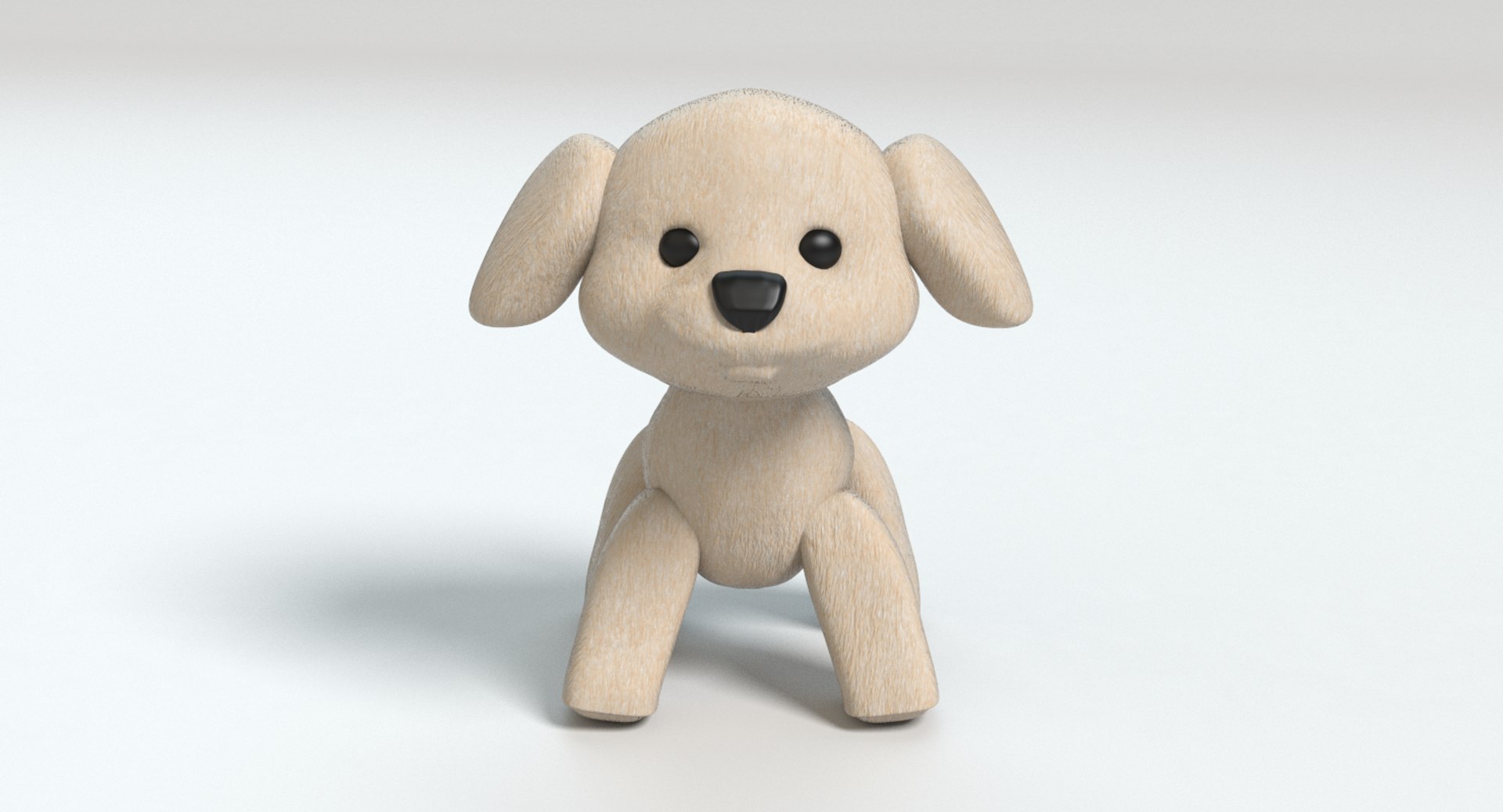 Stuffed Animal Dog 3D Model - TurboSquid 1168616