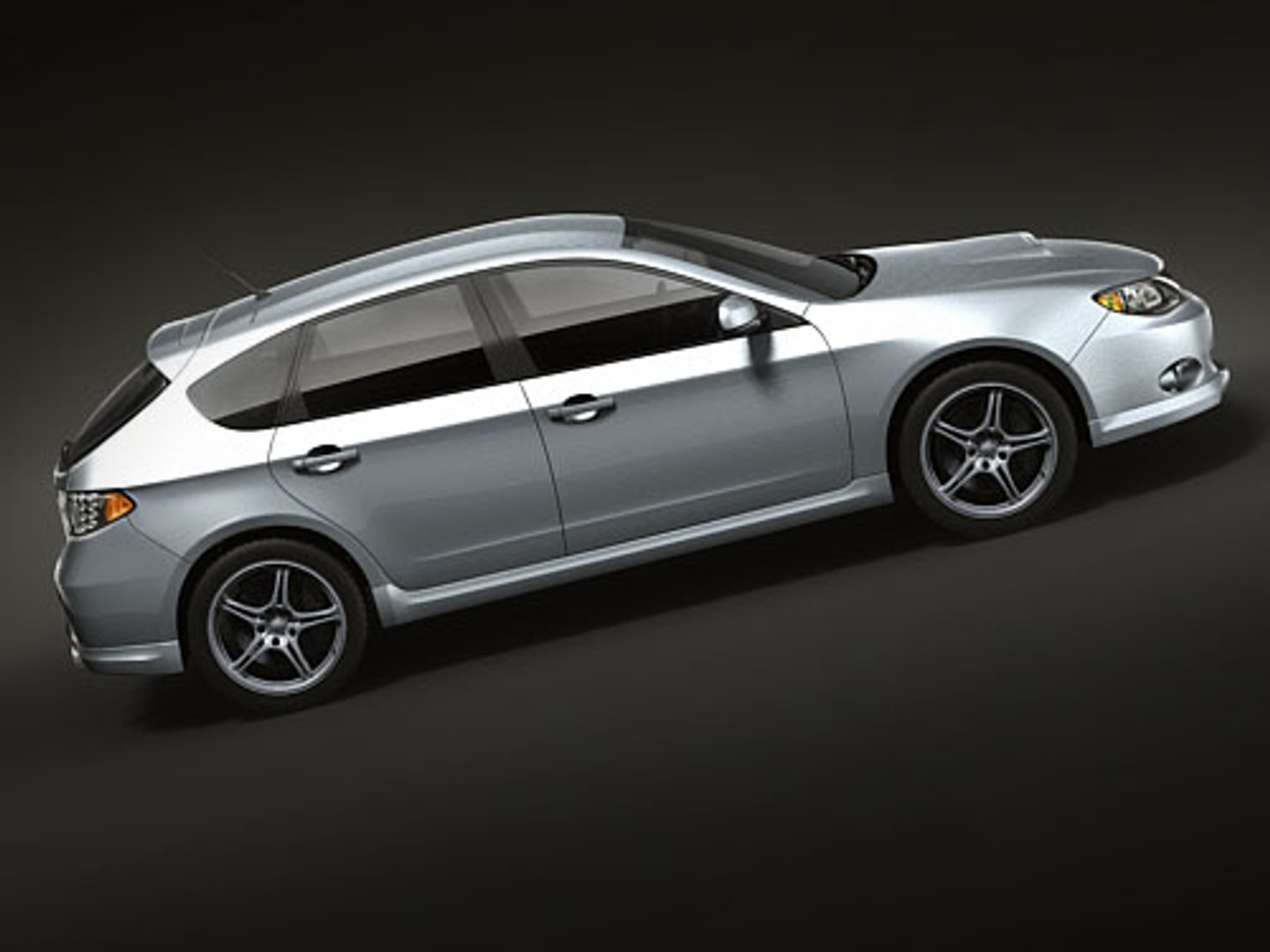 Subaru Impreza Sport Hatchback 3d Model