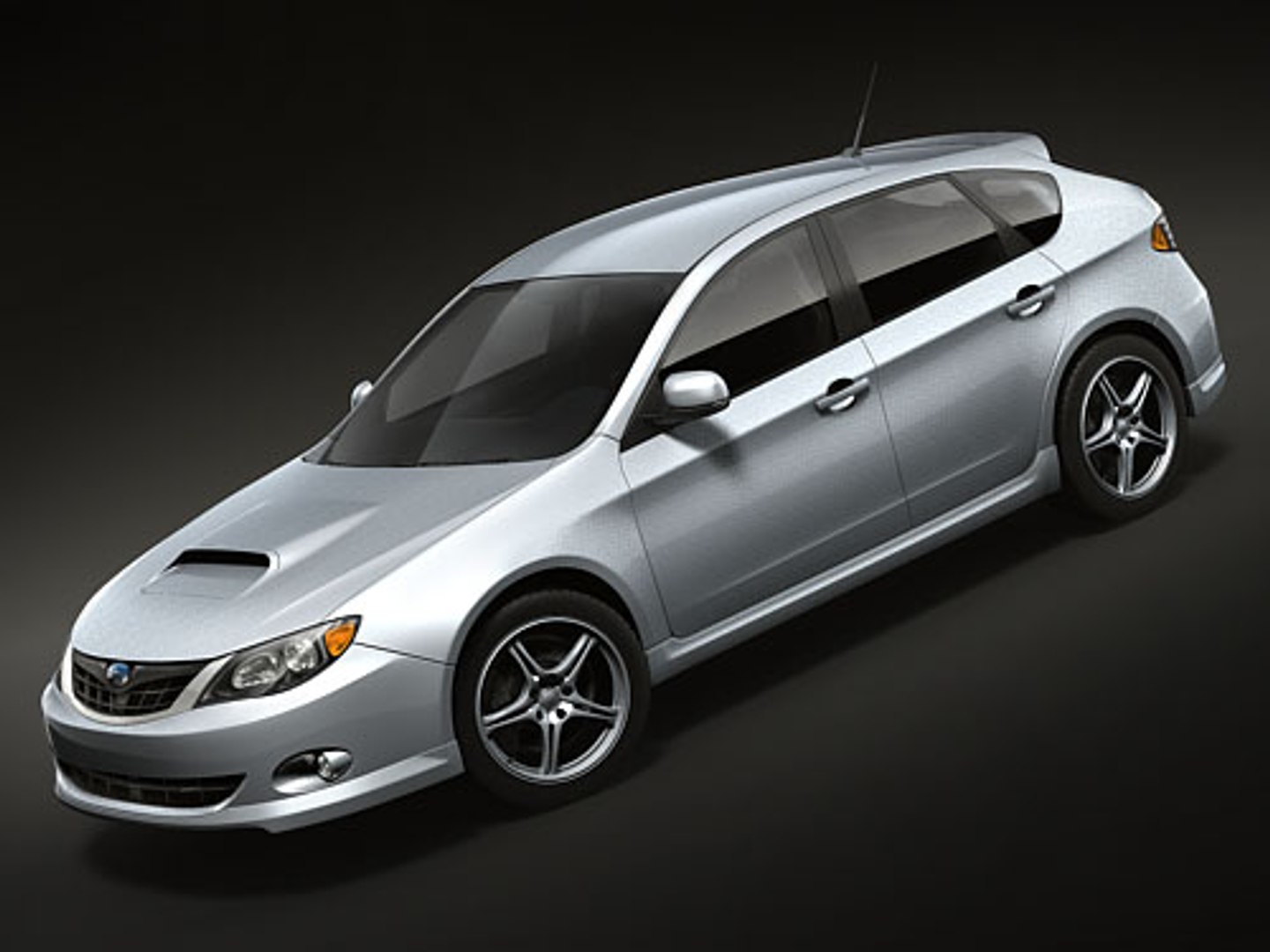 Subaru Impreza Sport Hatchback 3d Model