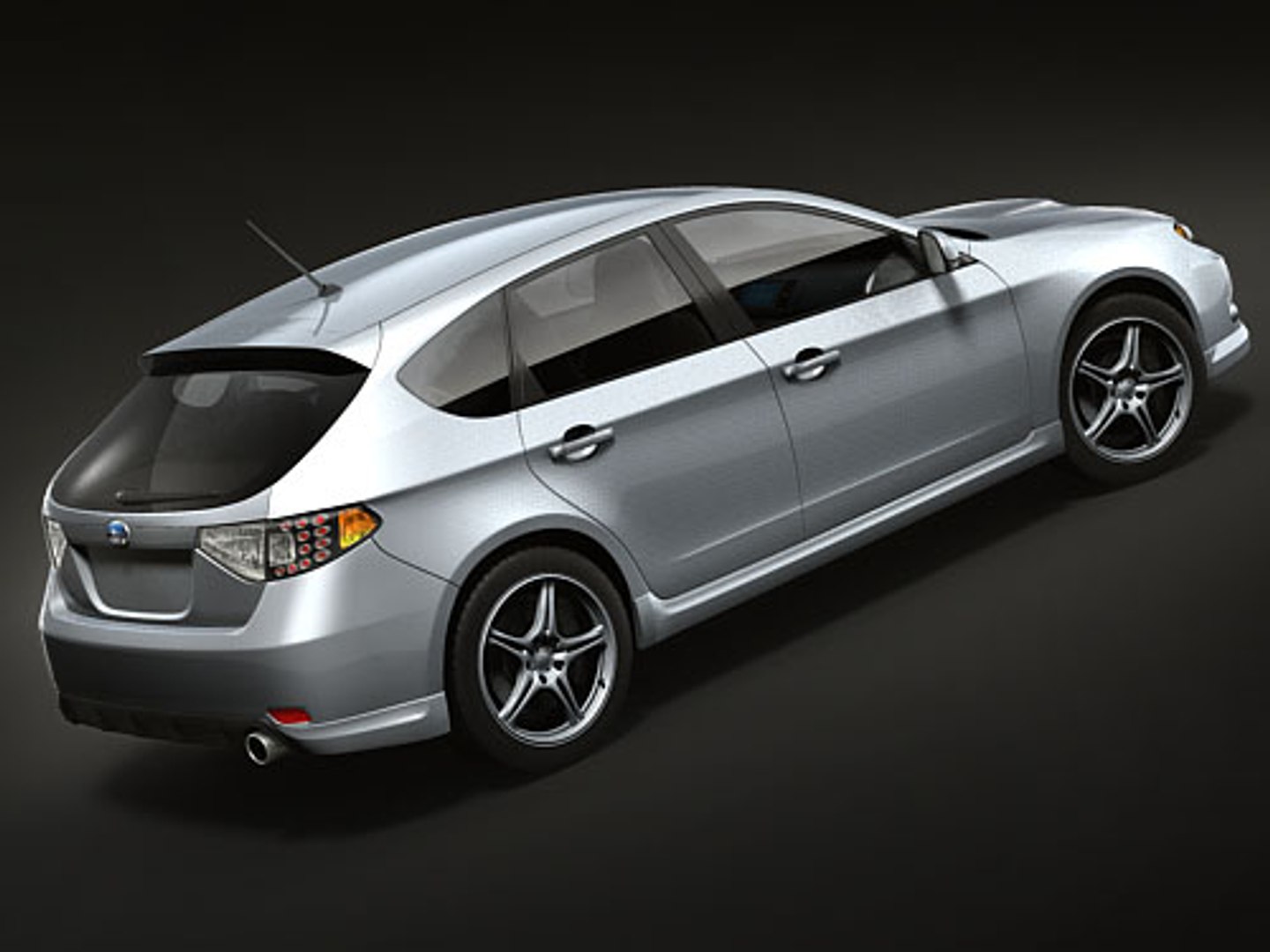 Subaru Impreza Sport Hatchback 3d Model