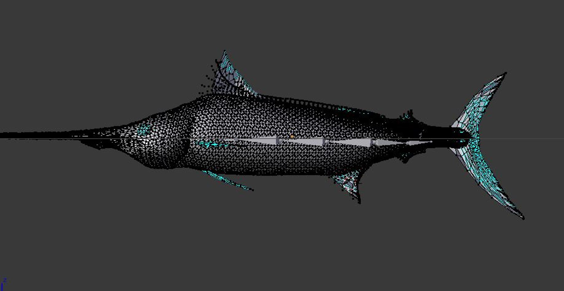 Sword Fish 3D Model - TurboSquid 1625205