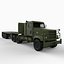 3d M915a5 Truck Flatbed