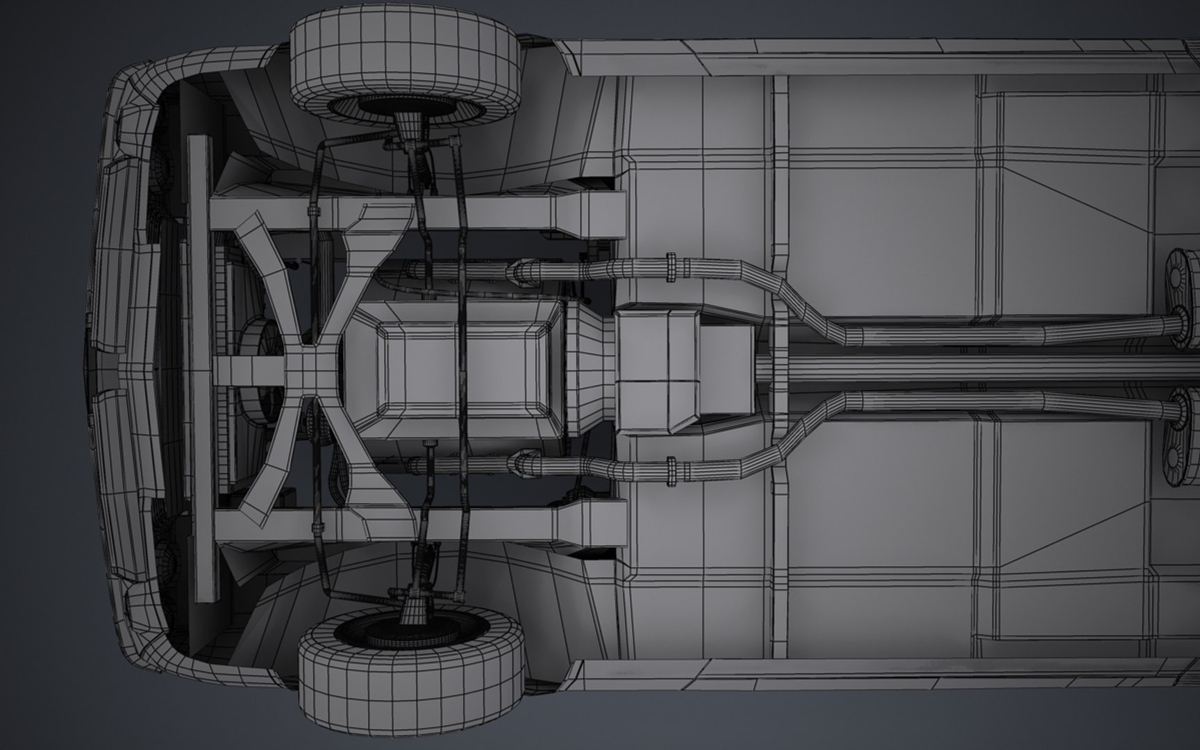 dodge challenger police 3d max