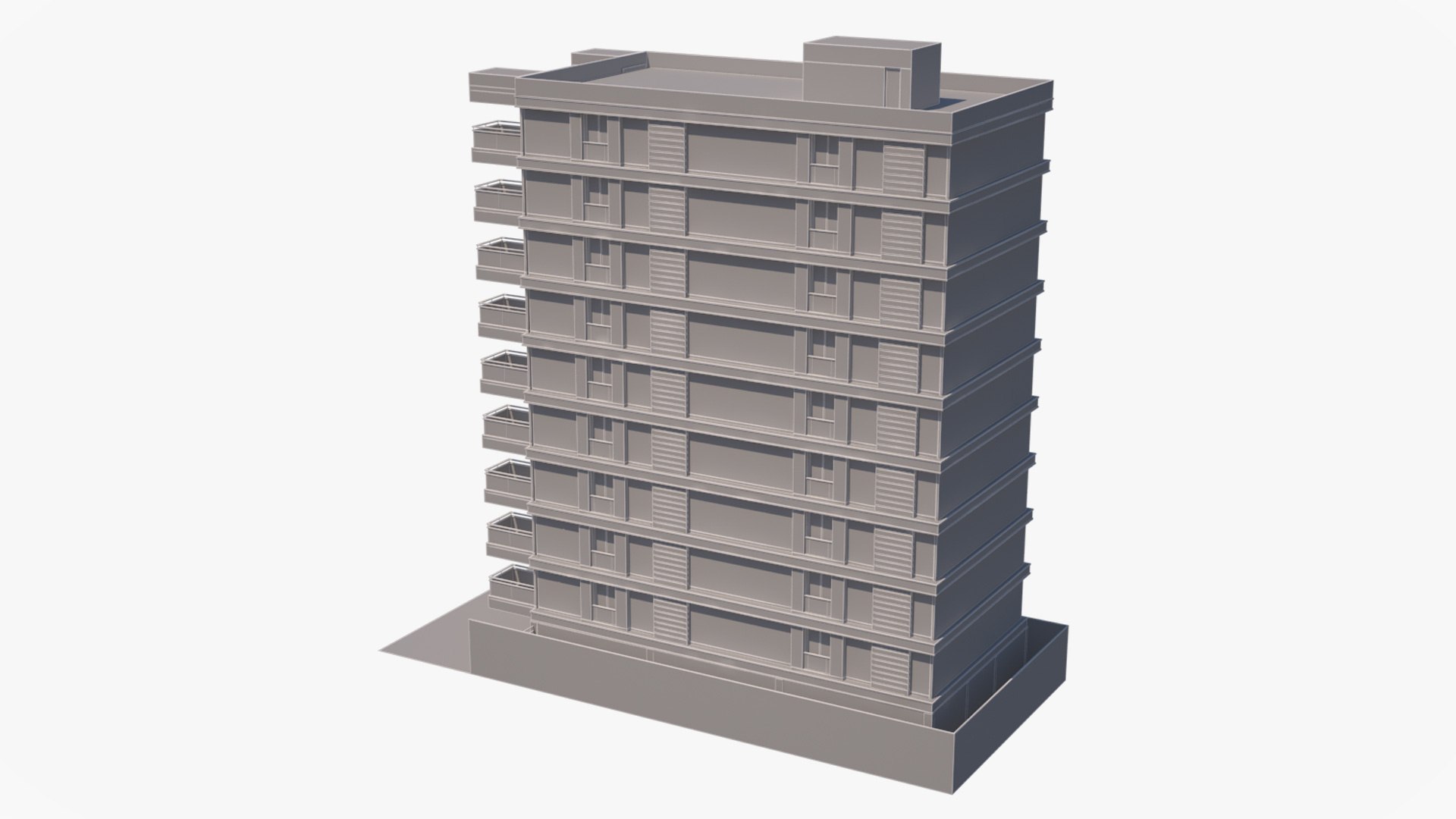 3D Building 33 - TurboSquid 2097428