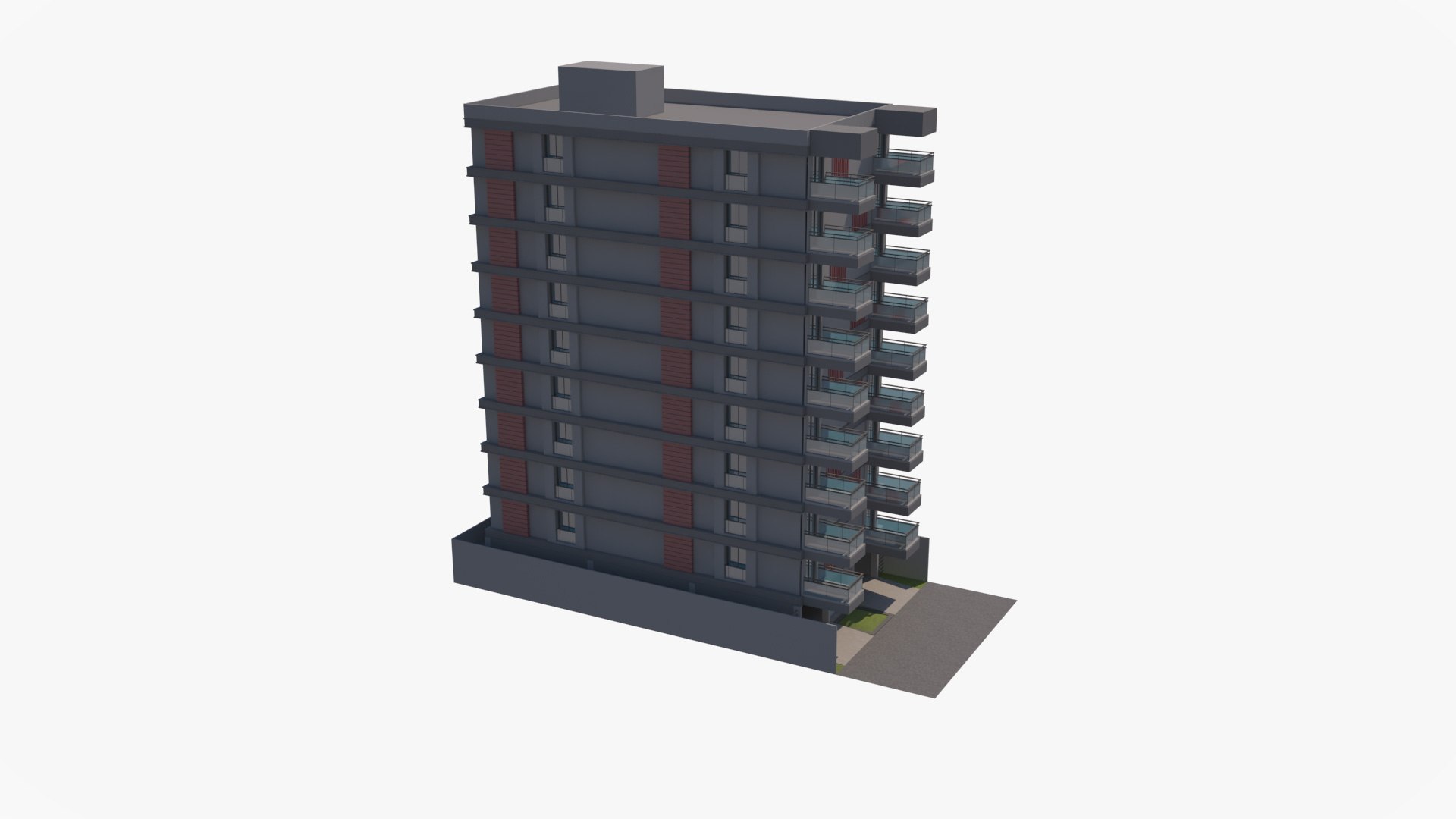 3D Building 33 - TurboSquid 2097428