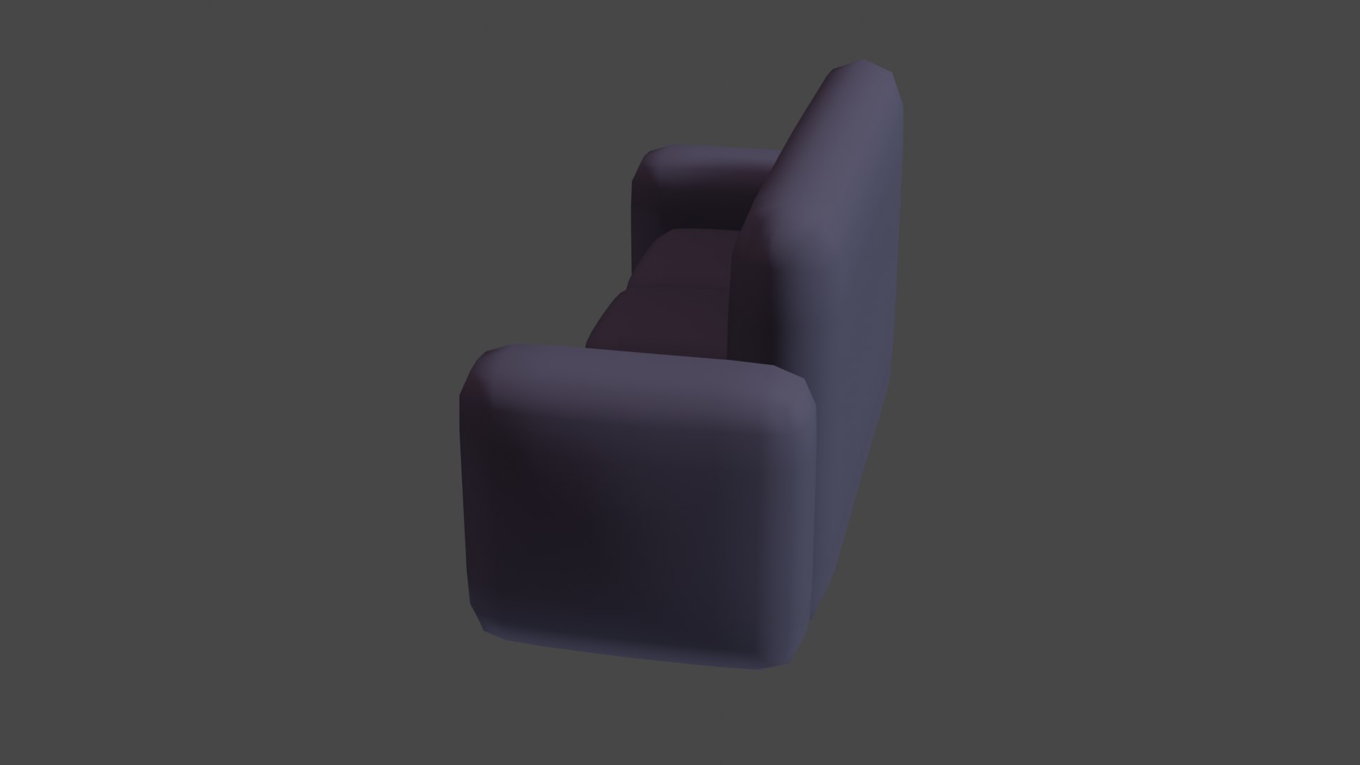 3D Couch Sofa - LowPoly - FBX And Blend Model - TurboSquid 1811890
