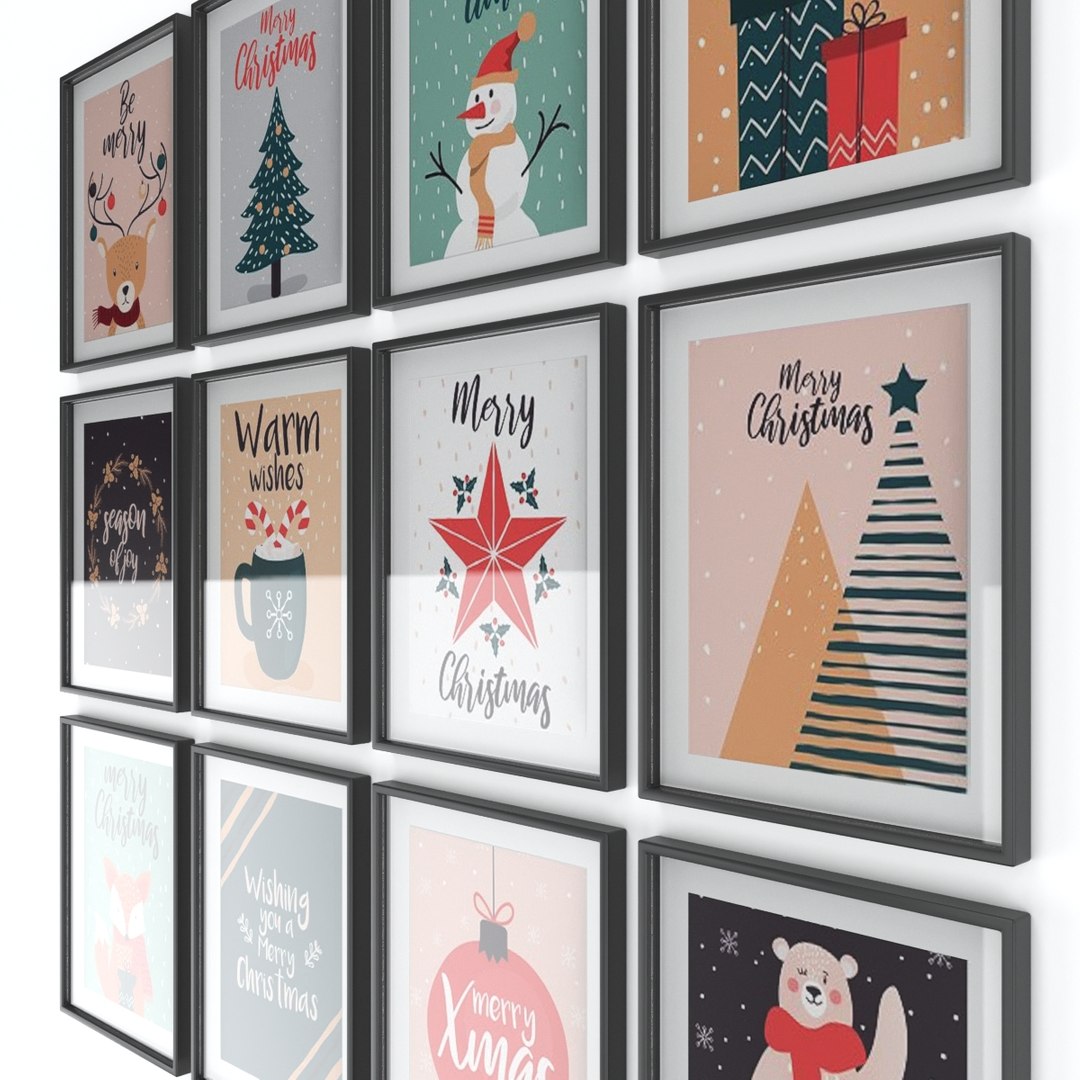 3D model set posters - TurboSquid 1650111