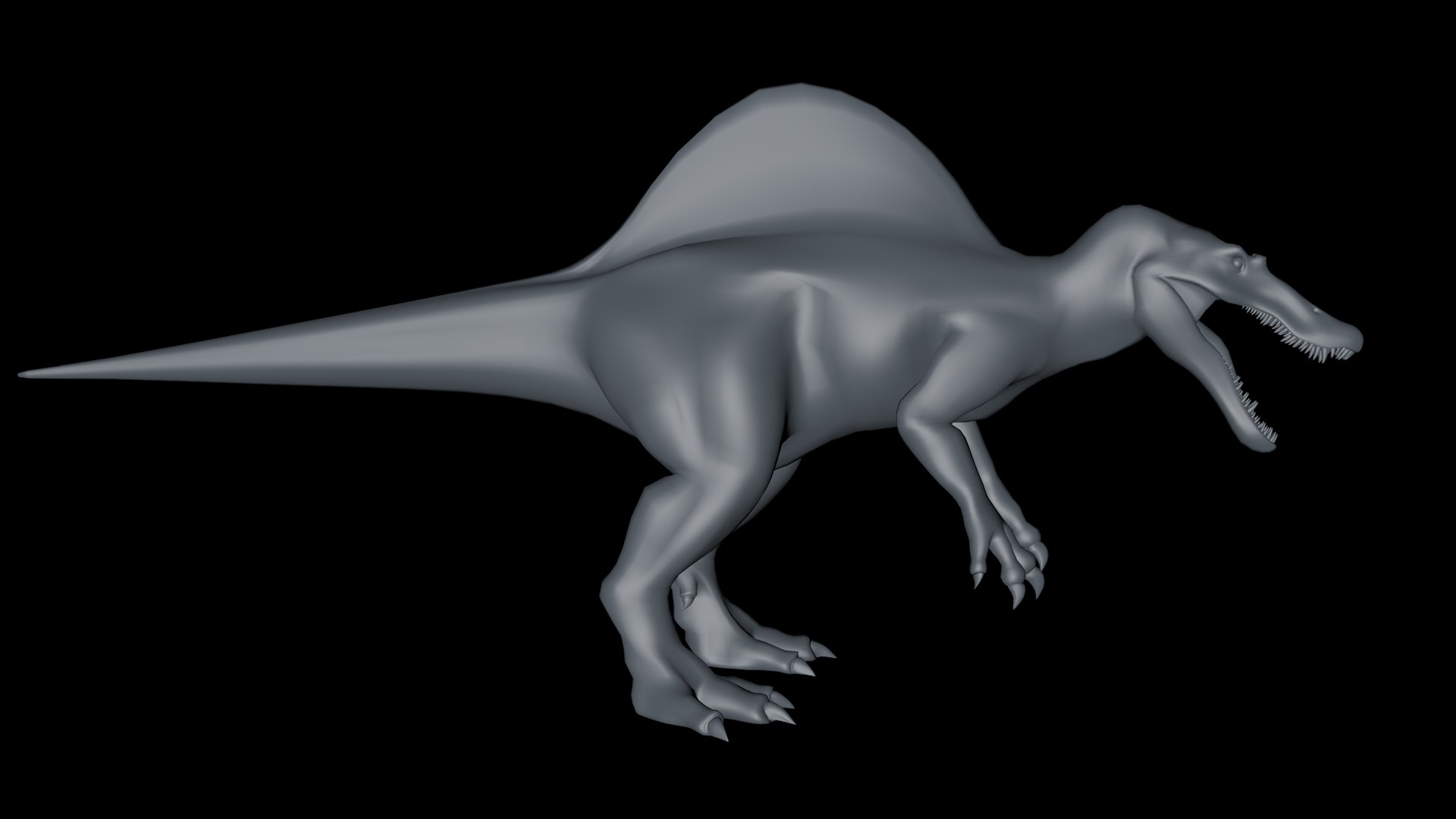 3D Jurassic Park 3 Spinosaurus - TurboSquid 2352373