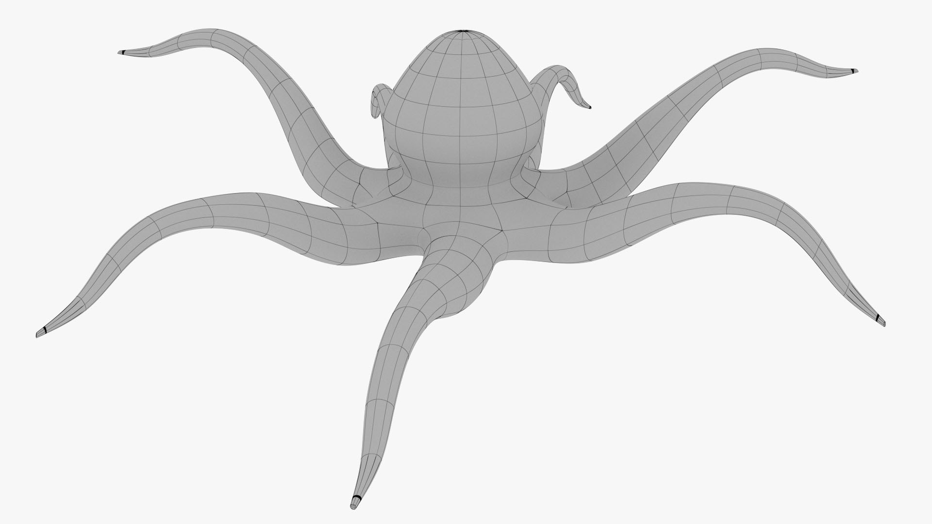 3D Octopus Inflatable Model - TurboSquid 2186187
