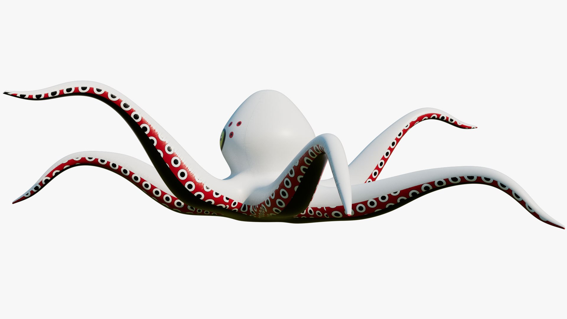 3D Octopus Inflatable Model - TurboSquid 2186187