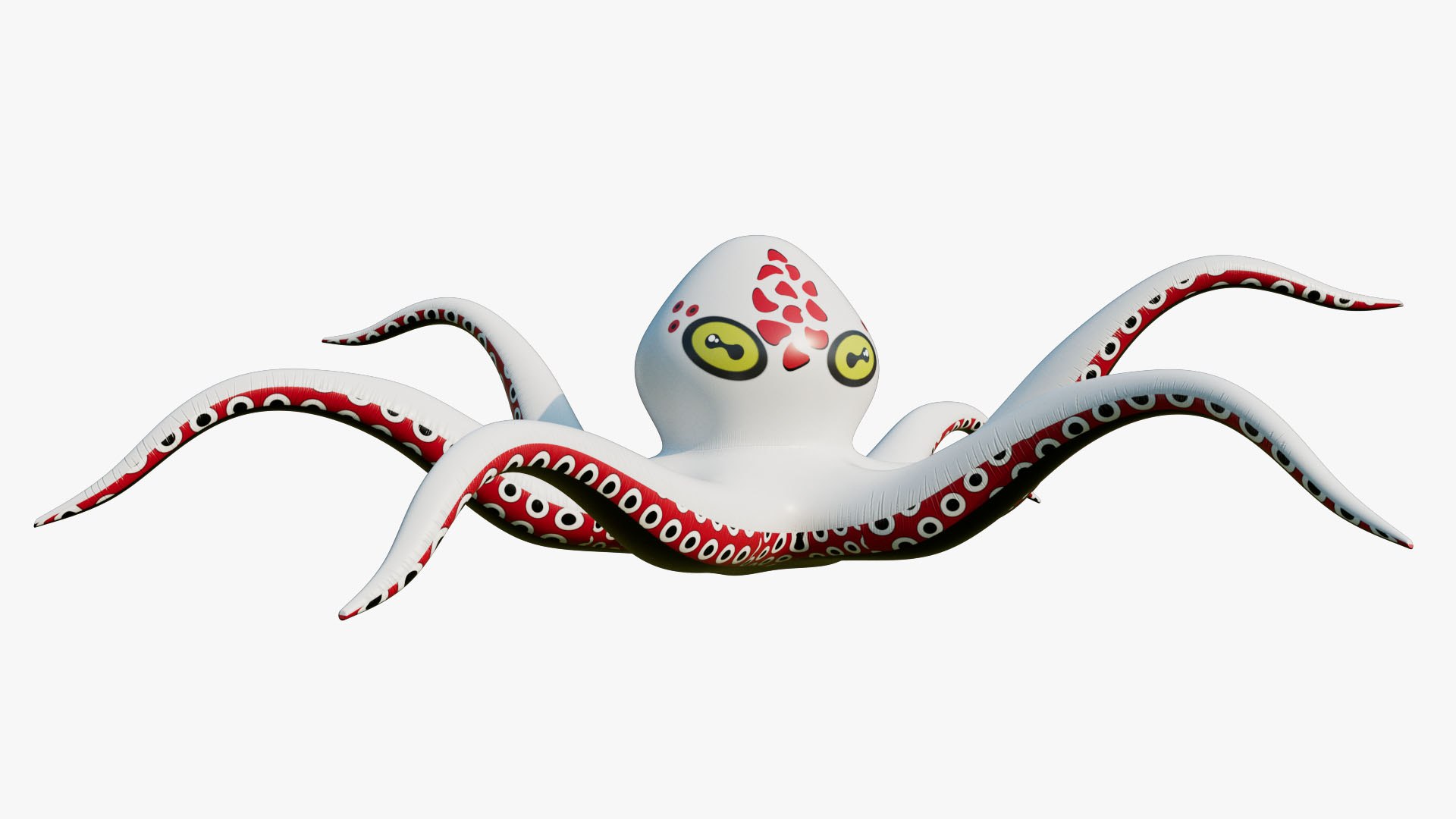 3D Octopus Inflatable Model - TurboSquid 2186187