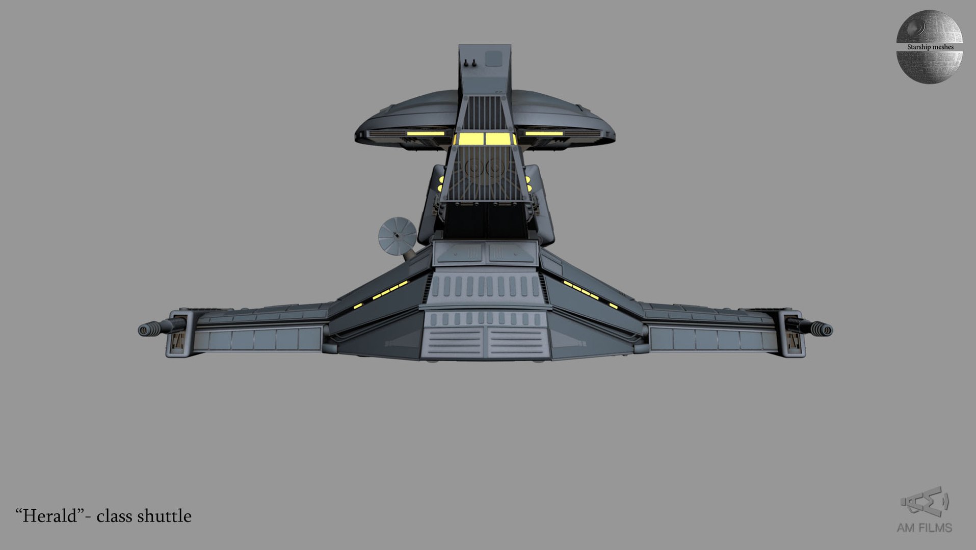 Herald Class Shuttle 3D - TurboSquid 1231848