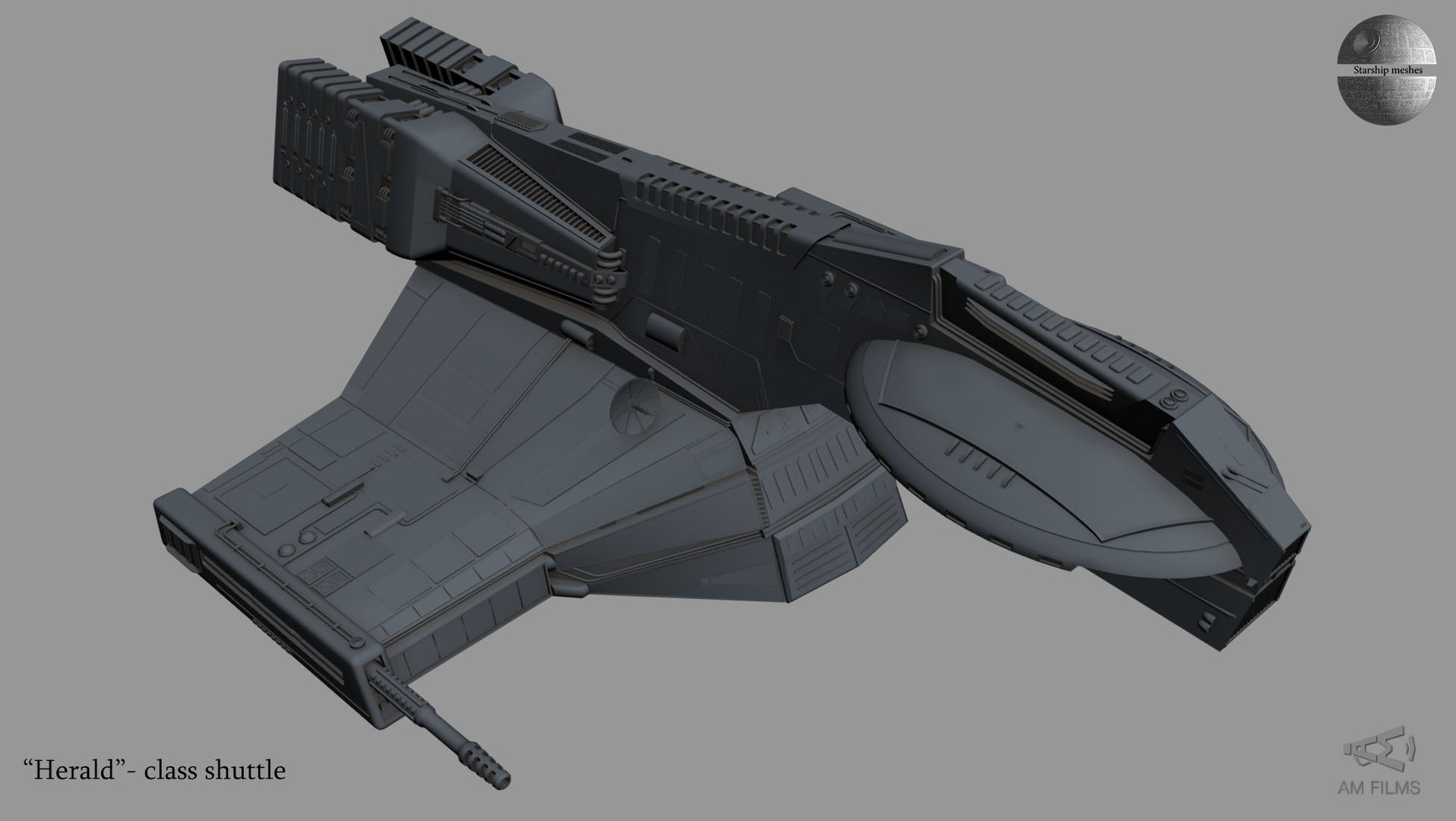 Herald Class Shuttle 3D - TurboSquid 1231848