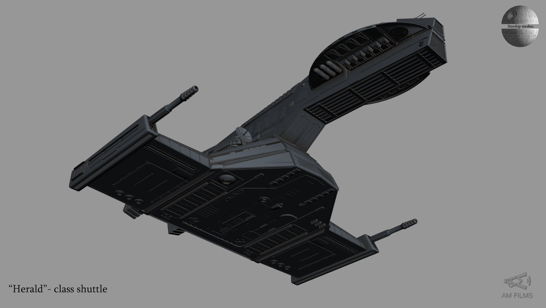 Herald Class Shuttle 3D - TurboSquid 1231848