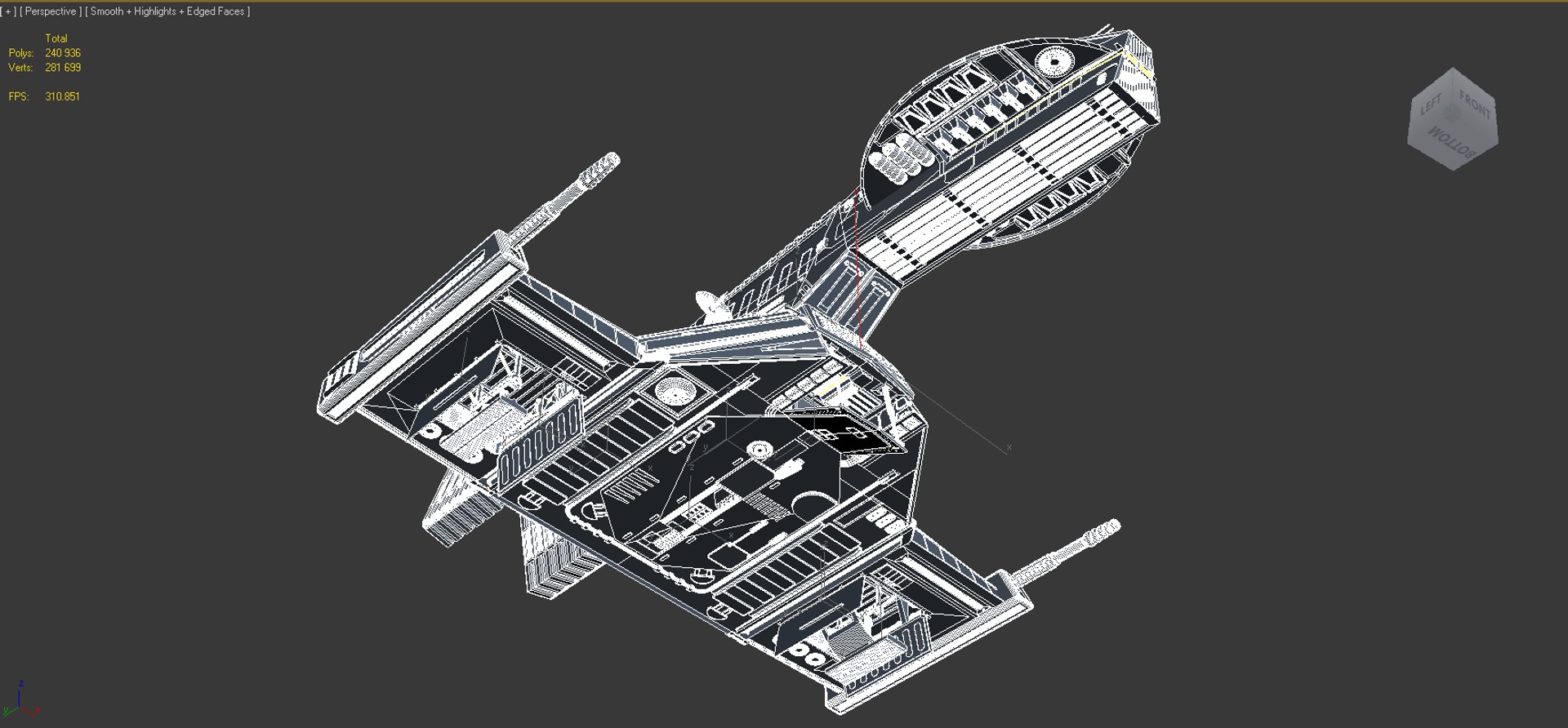 Herald class shuttle 3D - TurboSquid 1231848