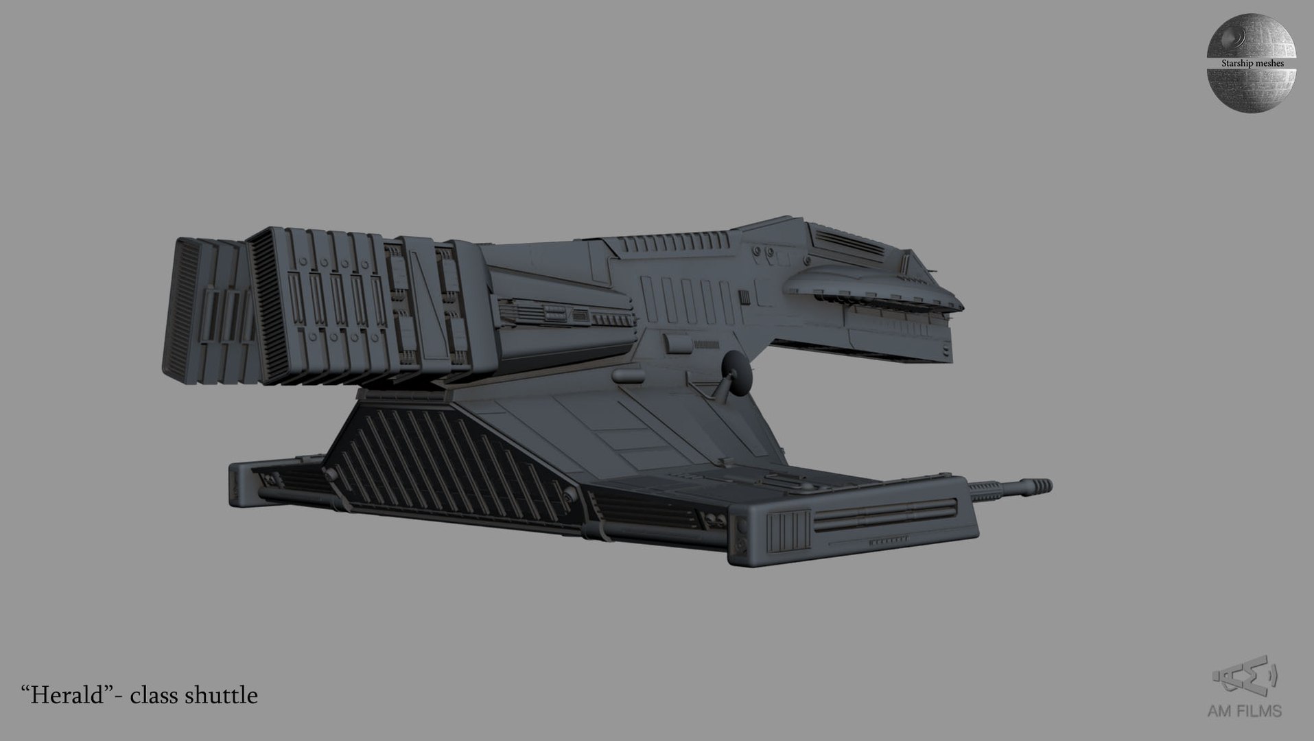 Herald Class Shuttle 3D - TurboSquid 1231848