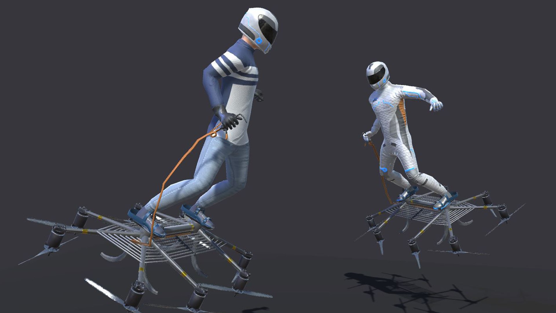 3D Omni Hover Board Animations - TurboSquid 1931720
