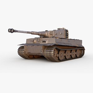Tiger Tank 3D Models for Download | TurboSquid