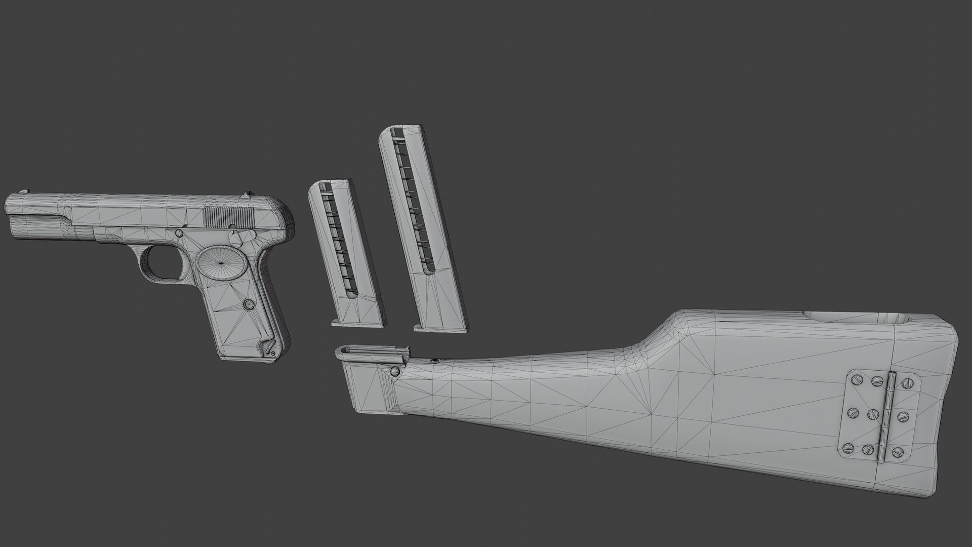 FN Model 1903 3D Model - TurboSquid 2129229