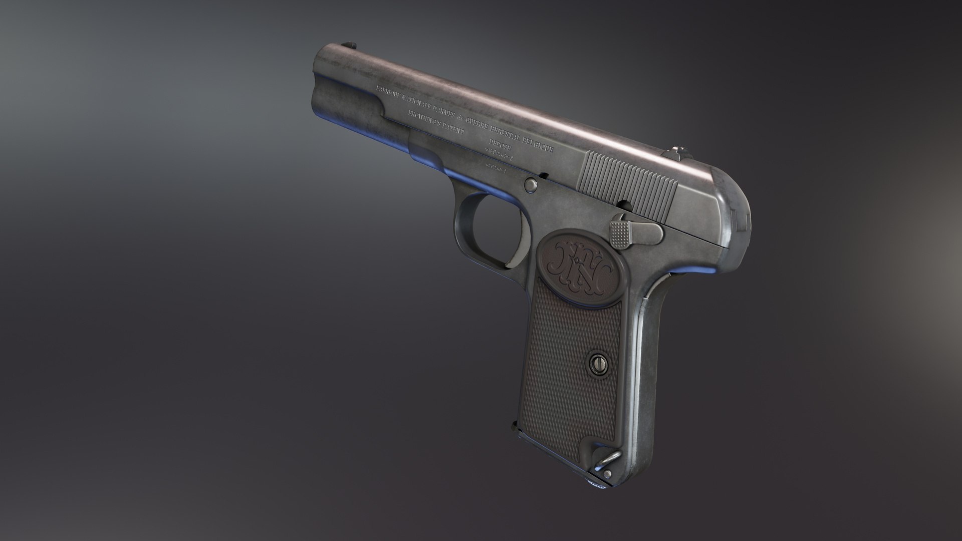 FN Model 1903 3D Model - TurboSquid 2129229