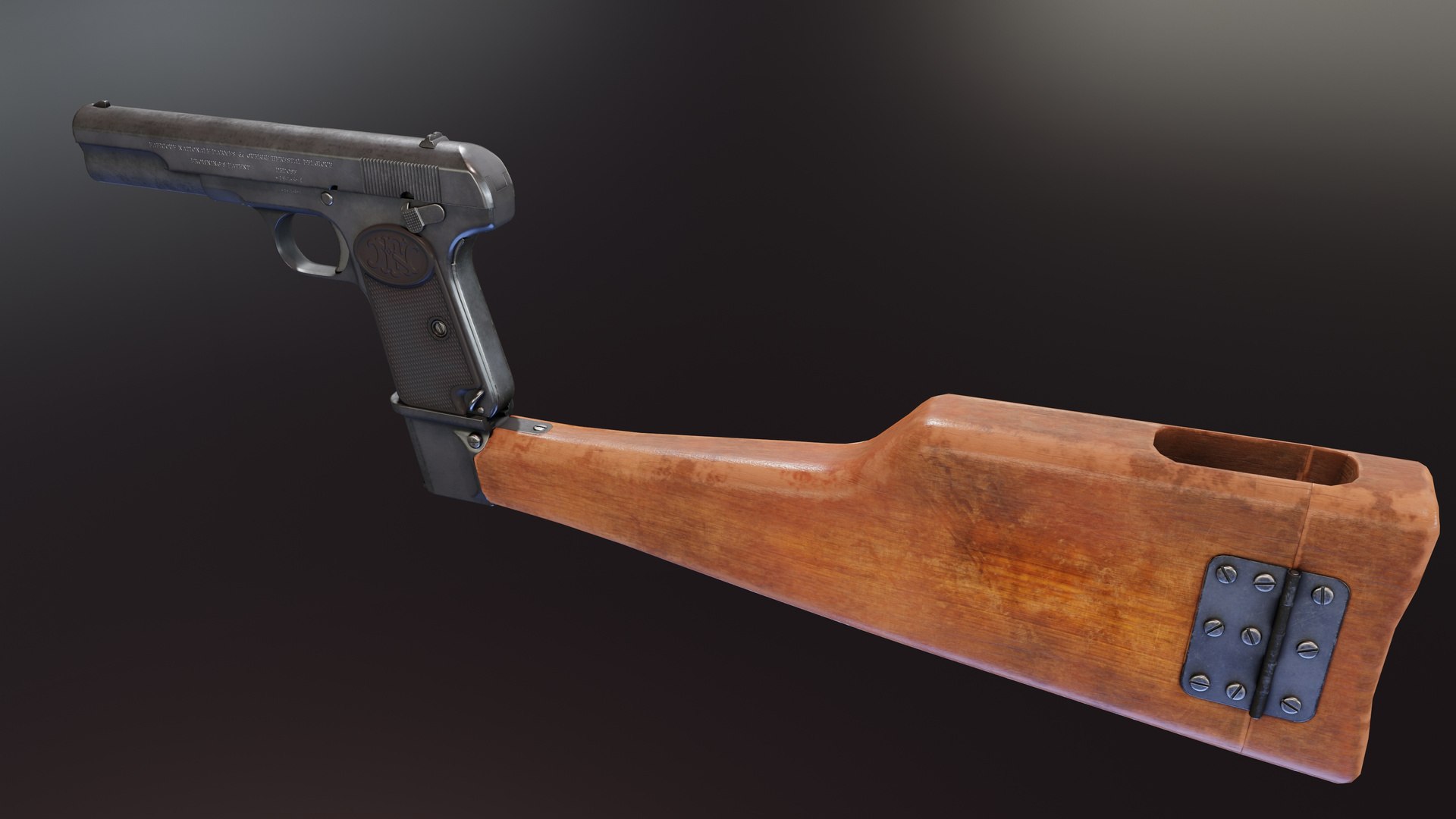 FN Model 1903 3D Model - TurboSquid 2129229