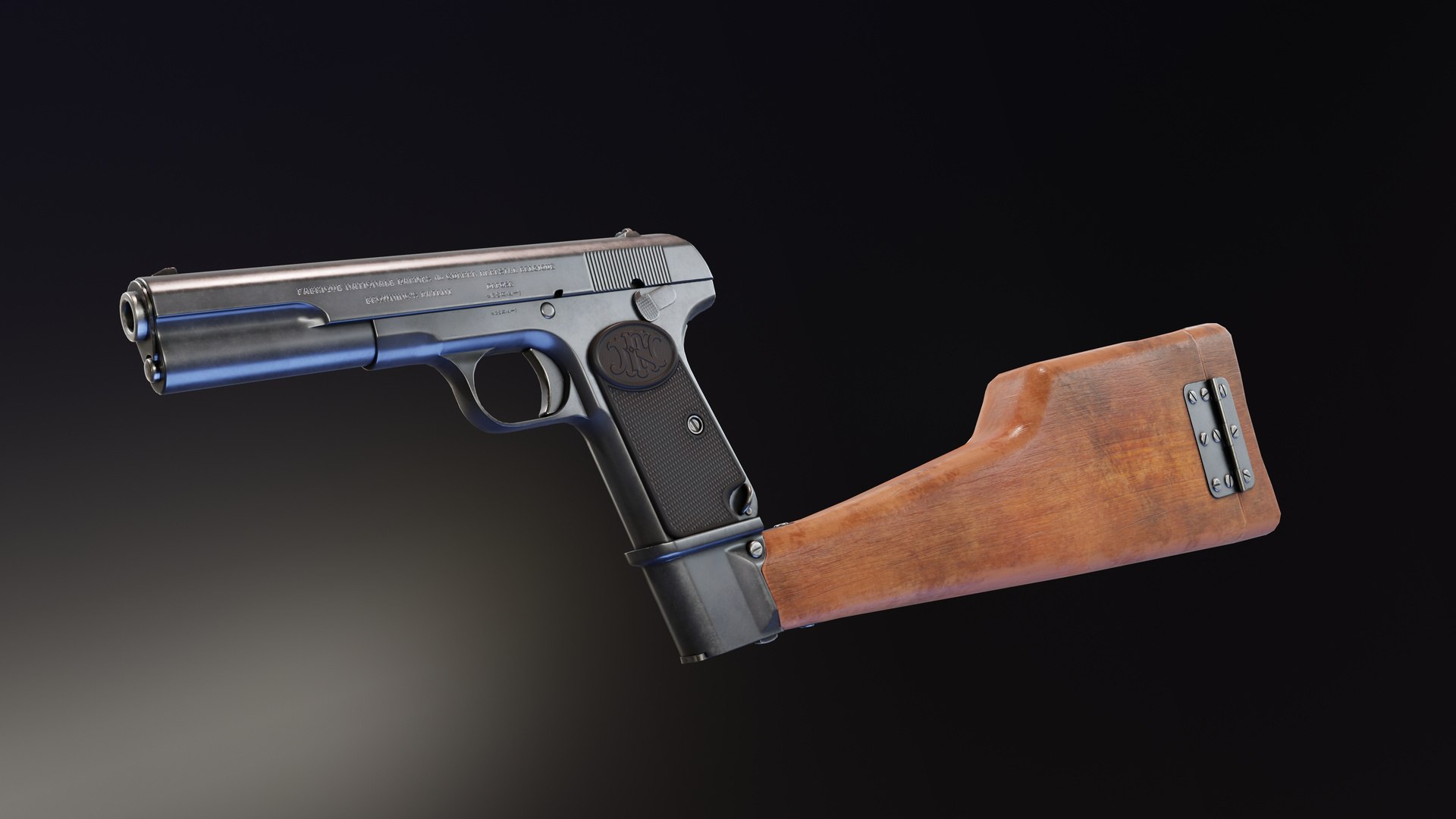 FN Model 1903 3D Model - TurboSquid 2129229