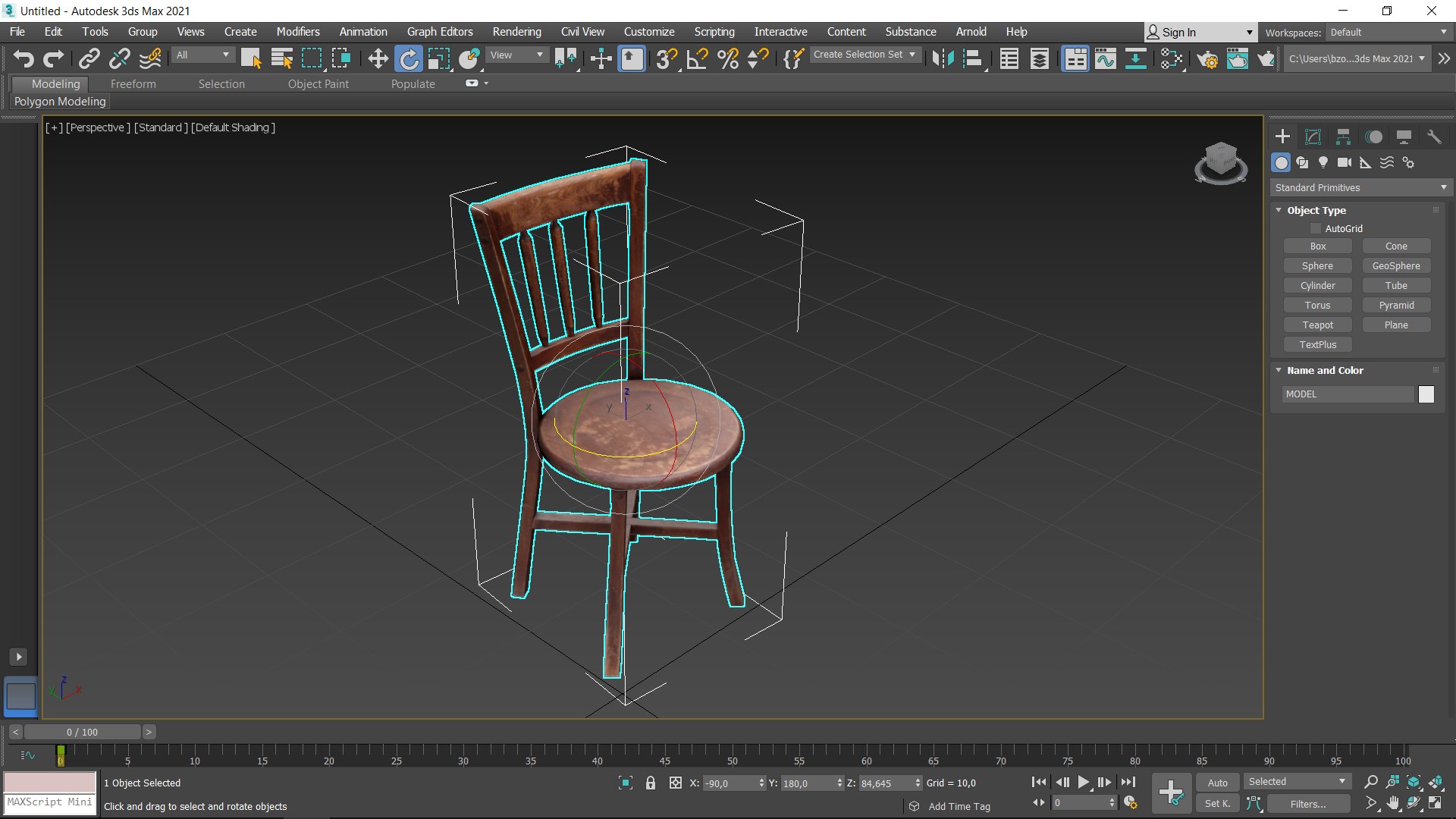 3D Dinner Chair Scan - TurboSquid 2125883