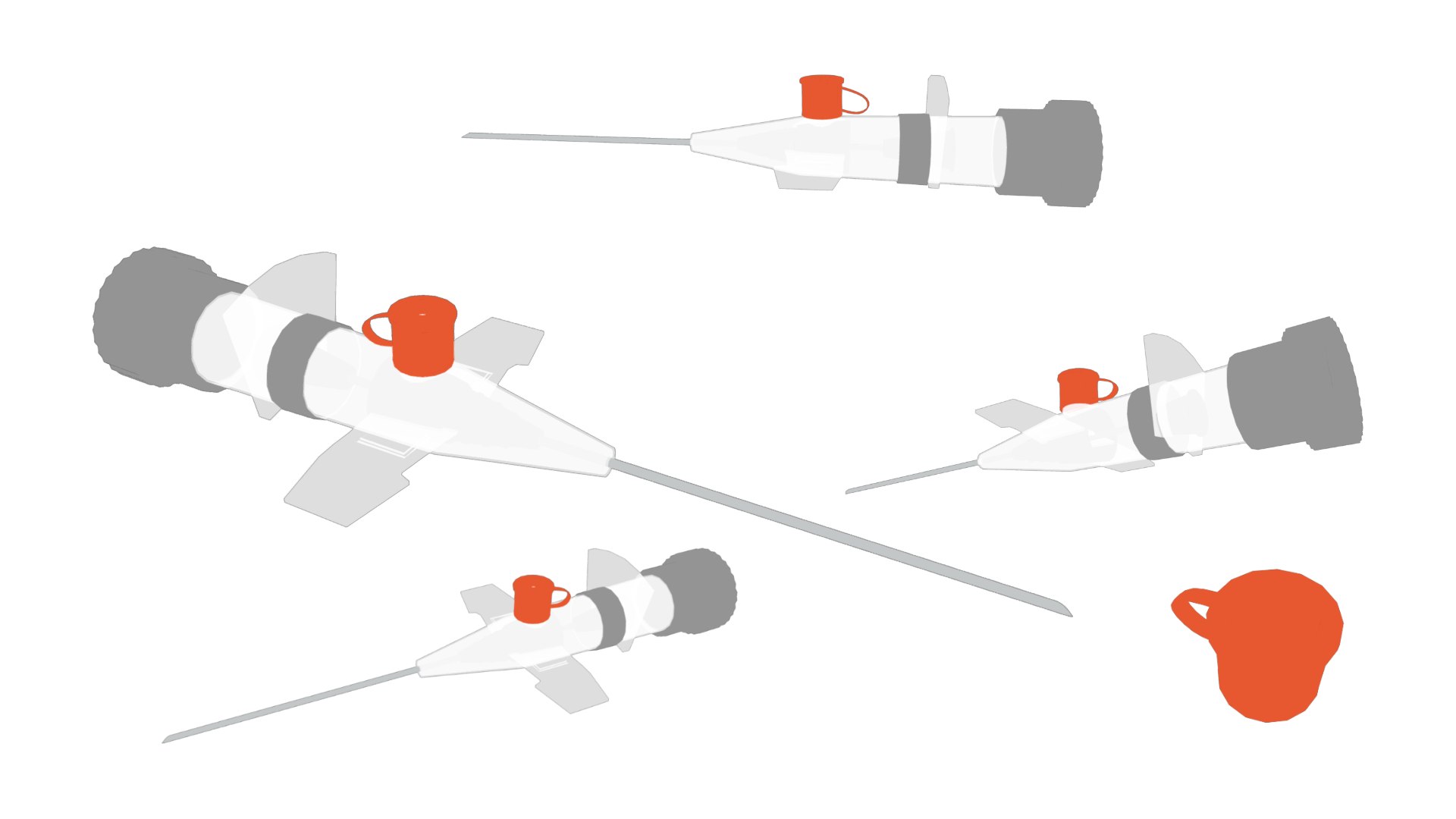 Injection Cannula 3D Model - TurboSquid 2132875