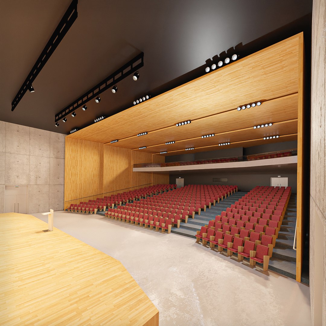 3D model Auditorium 3 - TurboSquid 1981156