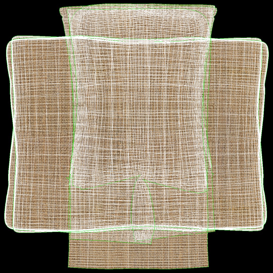 Modular Fabric Sandy Model - TurboSquid 1689995