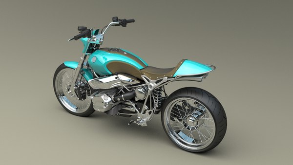 Bike custom moto 3D model - TurboSquid 1671979