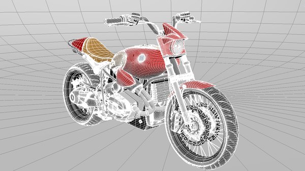 Bike custom moto 3D model - TurboSquid 1671979