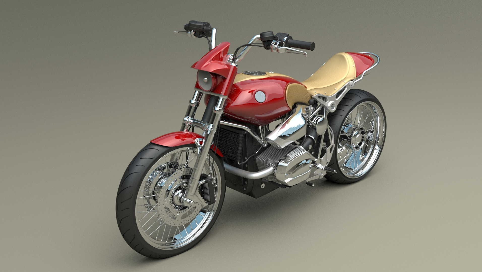 Bike custom moto 3D model - TurboSquid 1671979