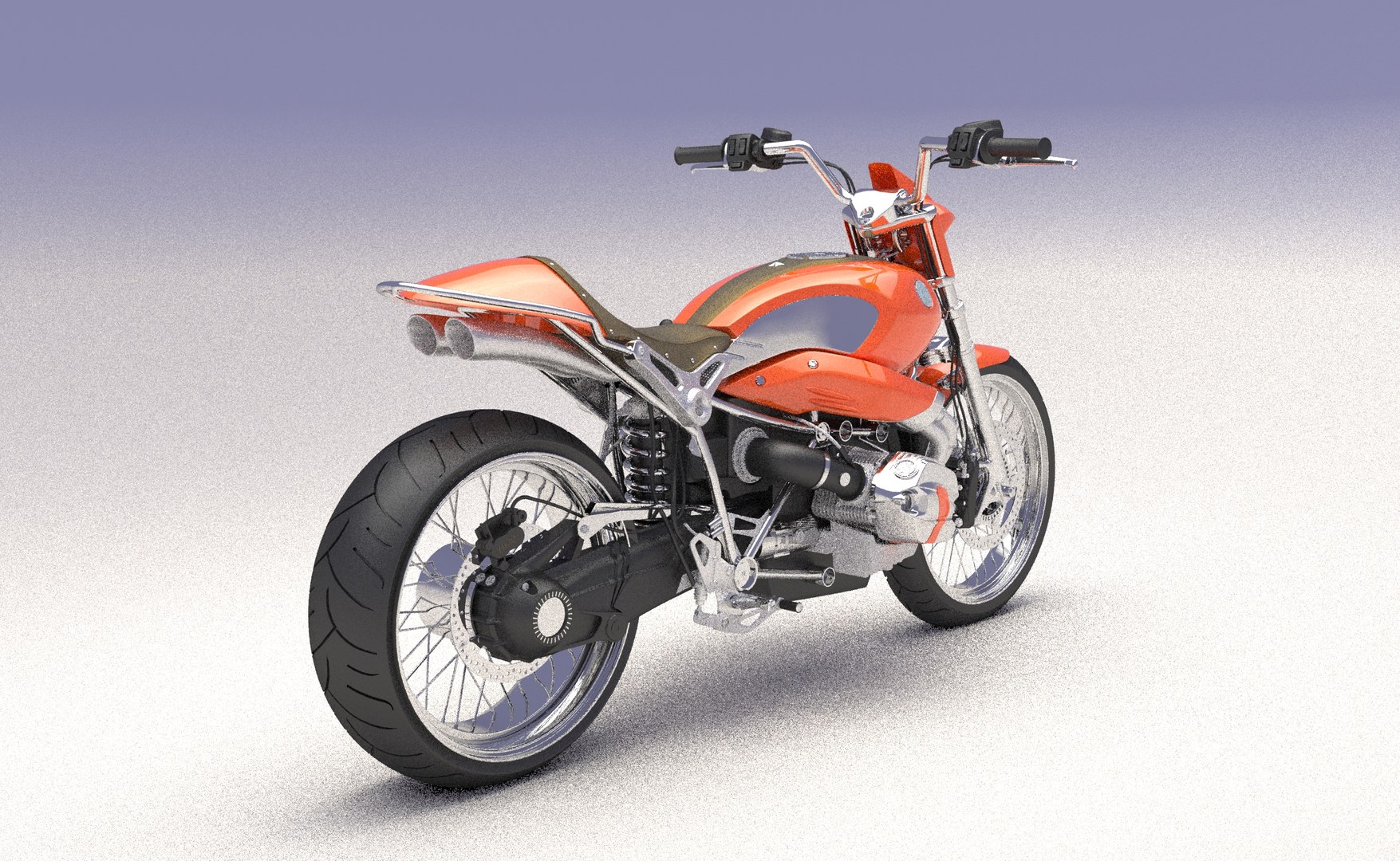 Bike Custom Moto 3D Model - TurboSquid 1671979