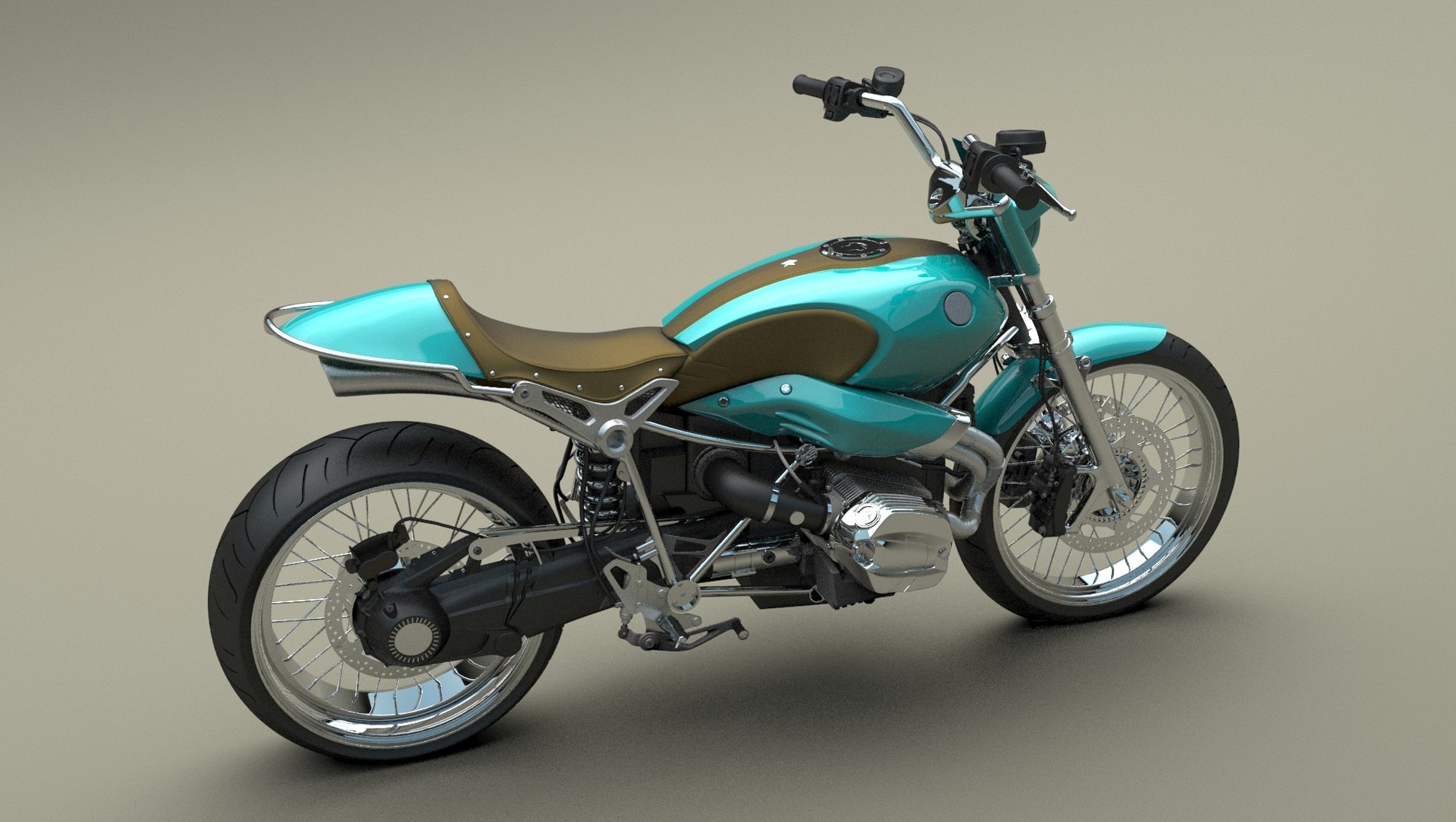 Bike Custom Moto 3D Model - TurboSquid 1671979