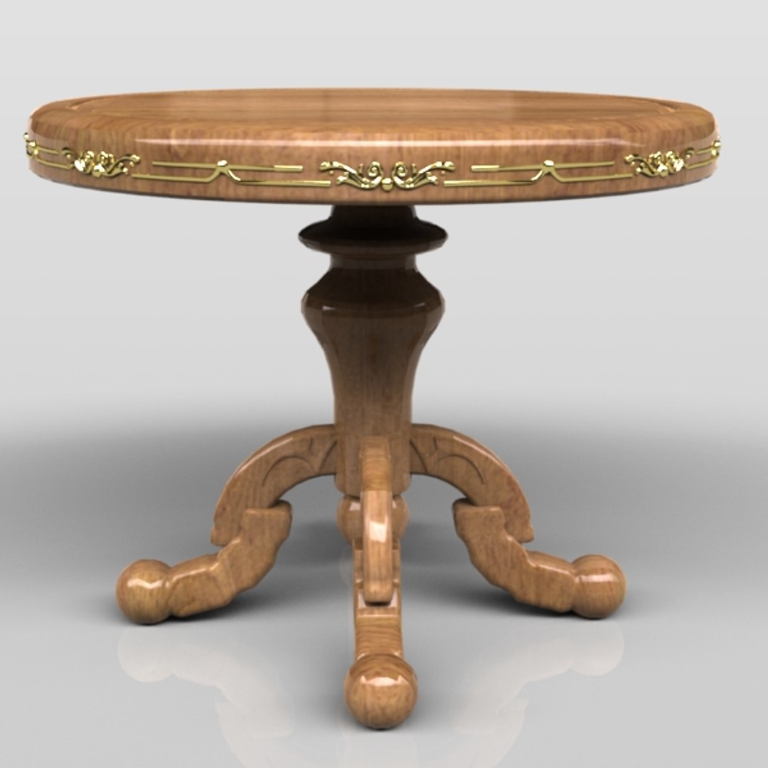3d Model Royal Table