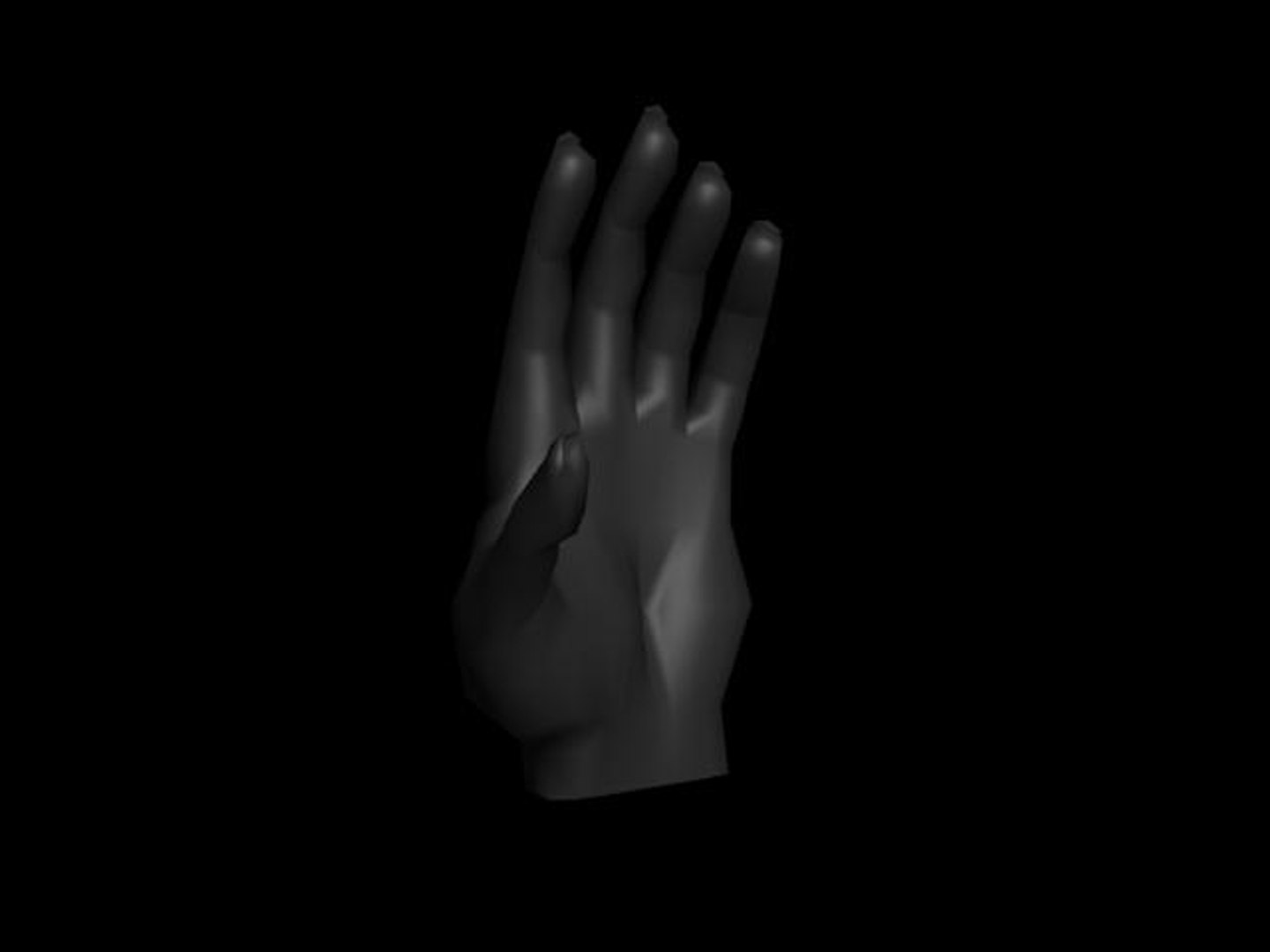 3d Max Basic Hand Starting