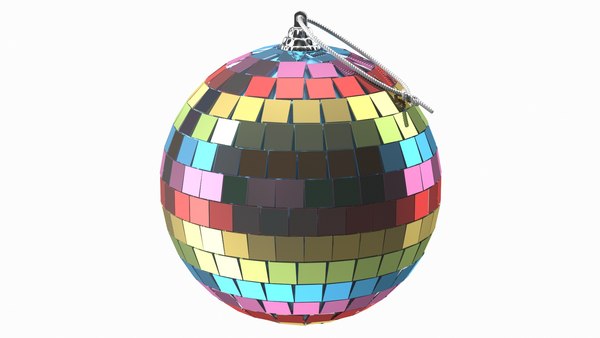 modelo 3d Árbol de Navidad Discoball Multicolor - TurboSquid 1991654