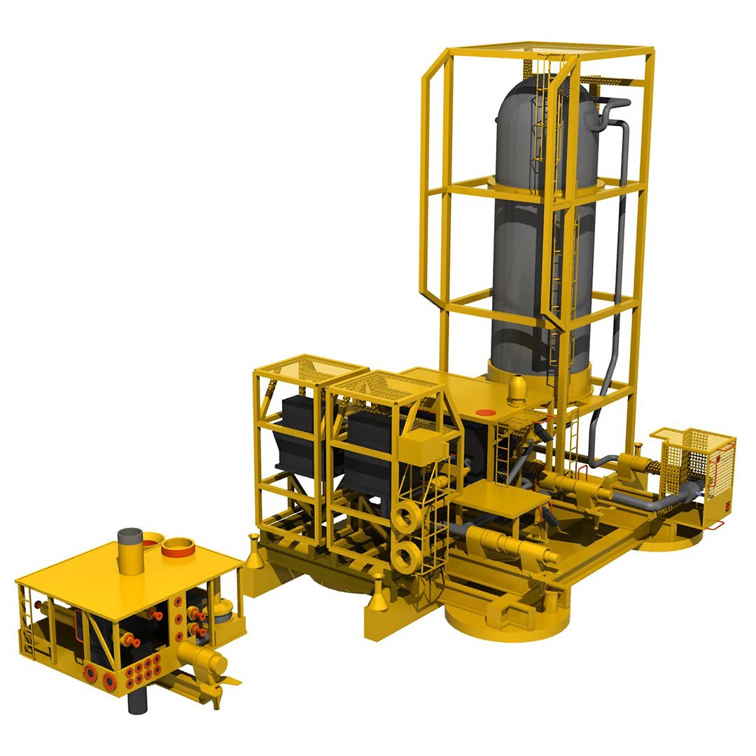 Subsea Offshore Modules 3d Model