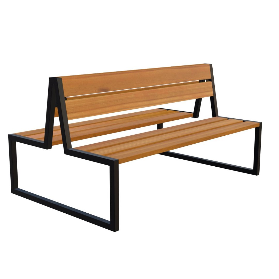 3D Low Poly Modern Wooden Bench 3D Model Model - TurboSquid 2298777