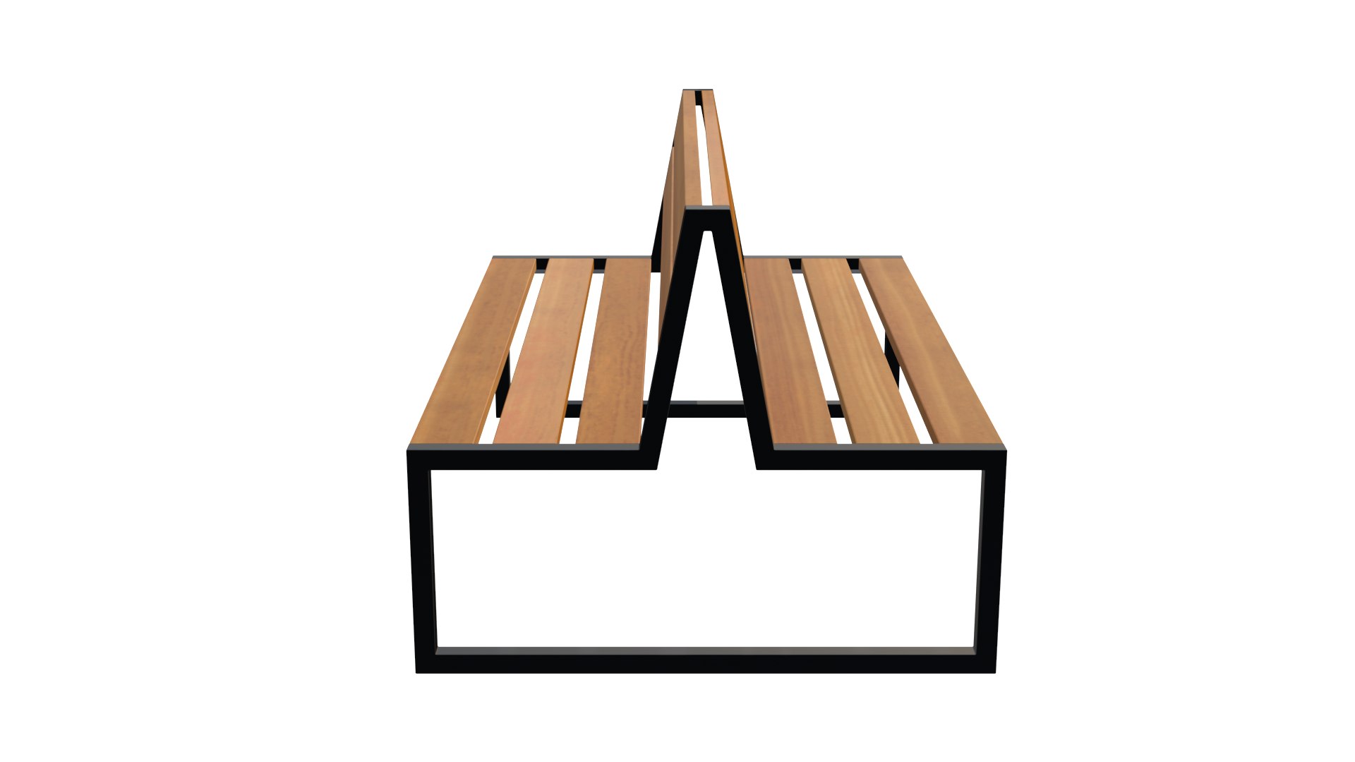 3D Low Poly Modern Wooden Bench 3D Model Model - TurboSquid 2298777