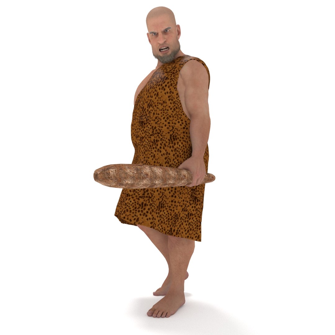 Caveman 3D Model - TurboSquid 1797493