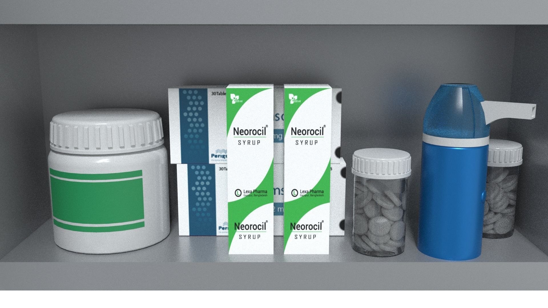 Medicine Box 3D Model - TurboSquid 2137351