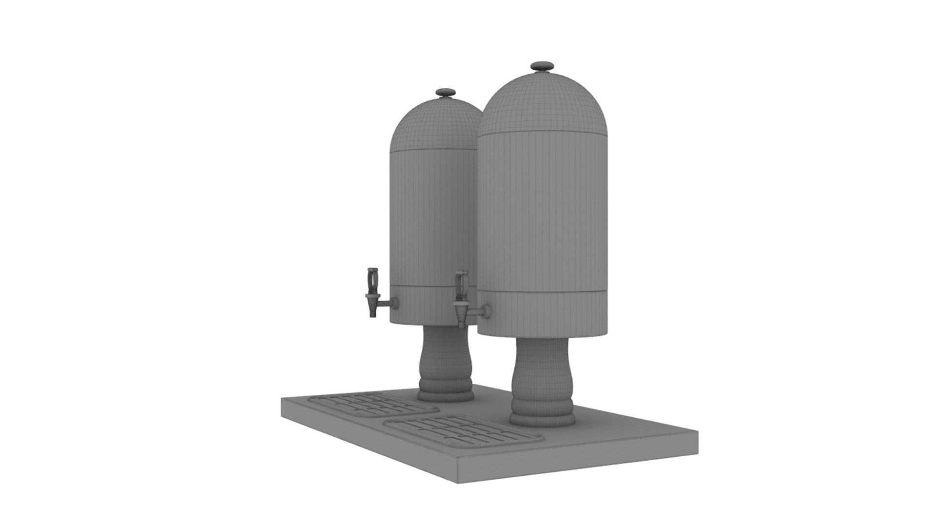 Cold Drink Dispanser 3D - TurboSquid 1402164