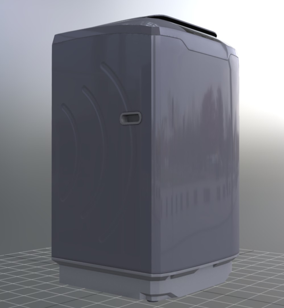 3D Godrej 7 Kg Fully-Automatic Top Loading Washing Machine 5 Star ...